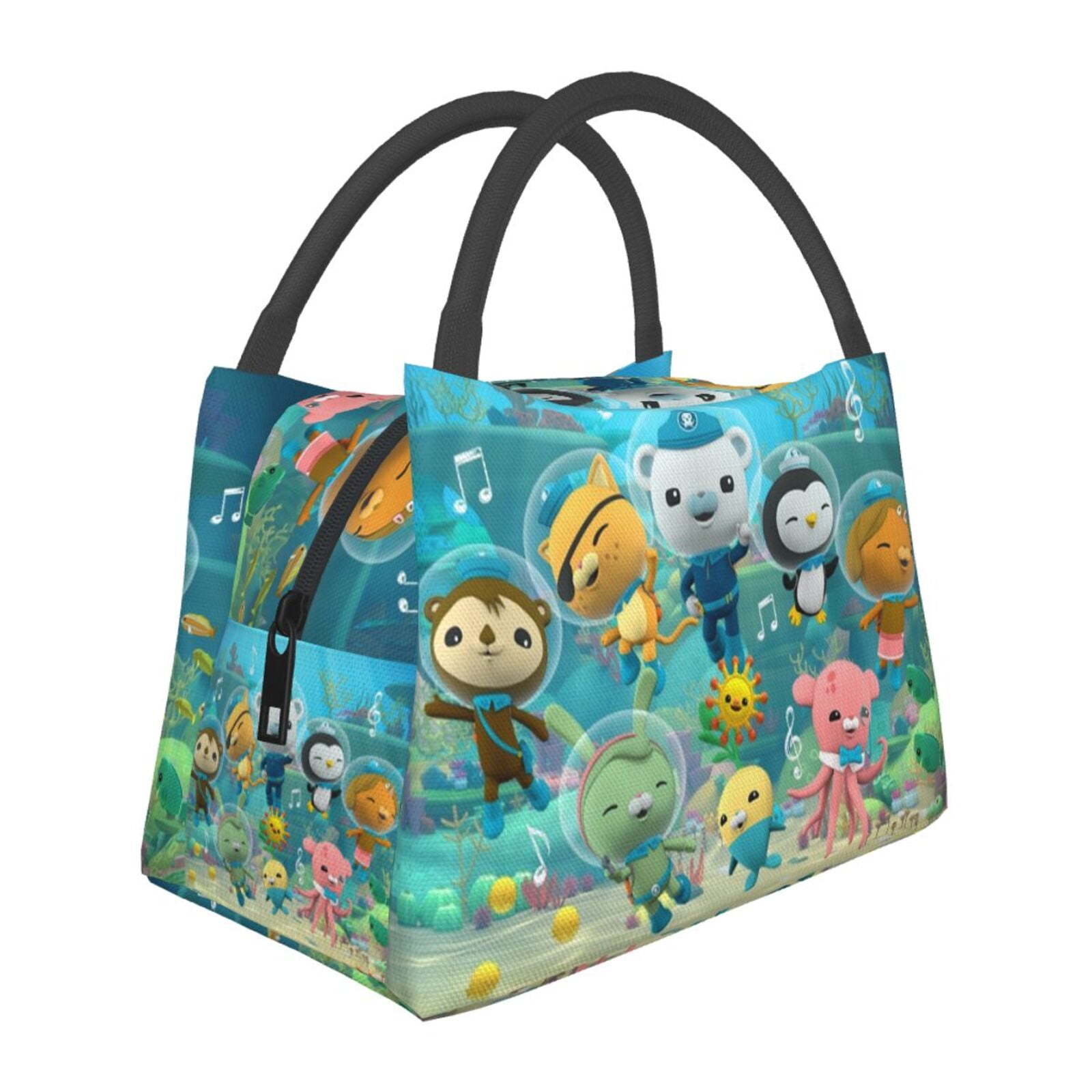 Octonauts Lunch Bags For Women And Men Insulated Reusable Lunch Tote ...