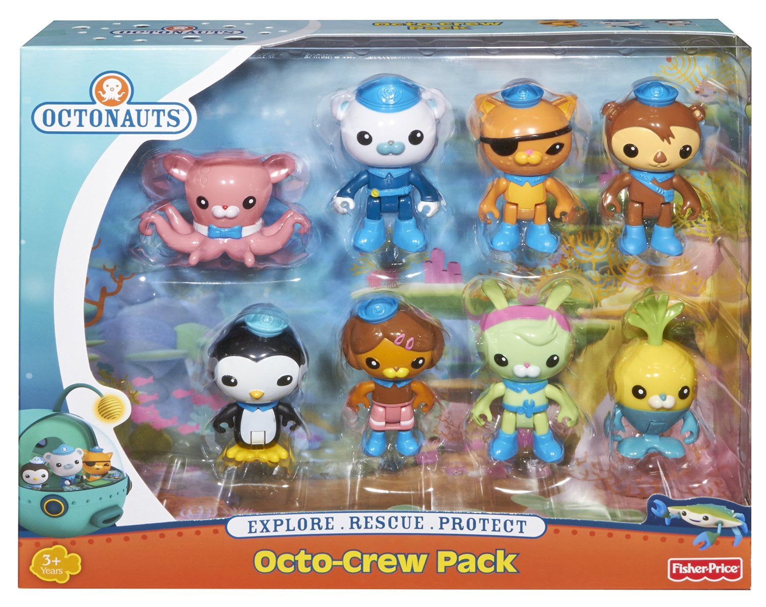 Octonauts Octo-Crew Pack Figure Set - Walmart.com