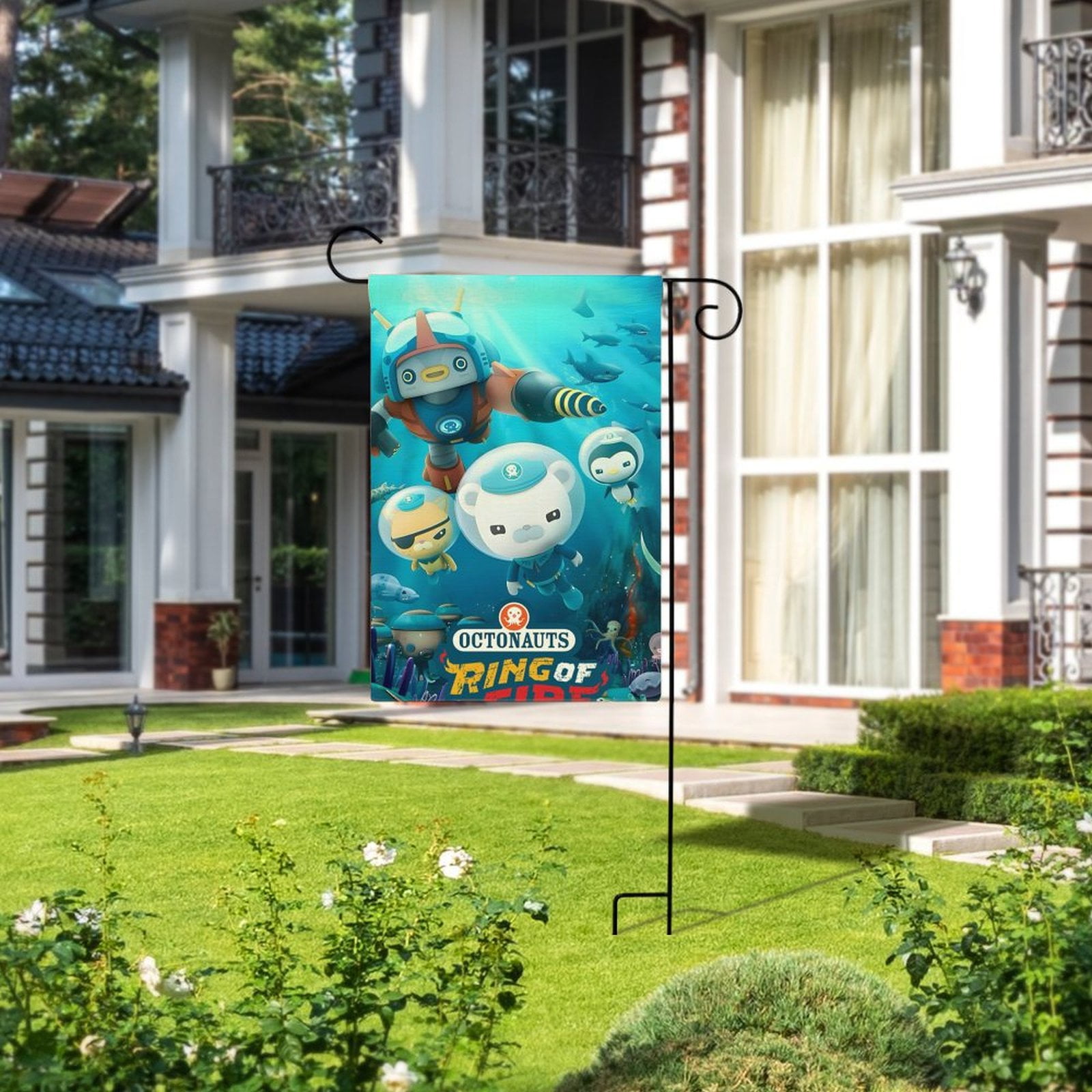 Octonauts Octonauts Garden Banner - Double-Sided House Outdoor Flag for ...