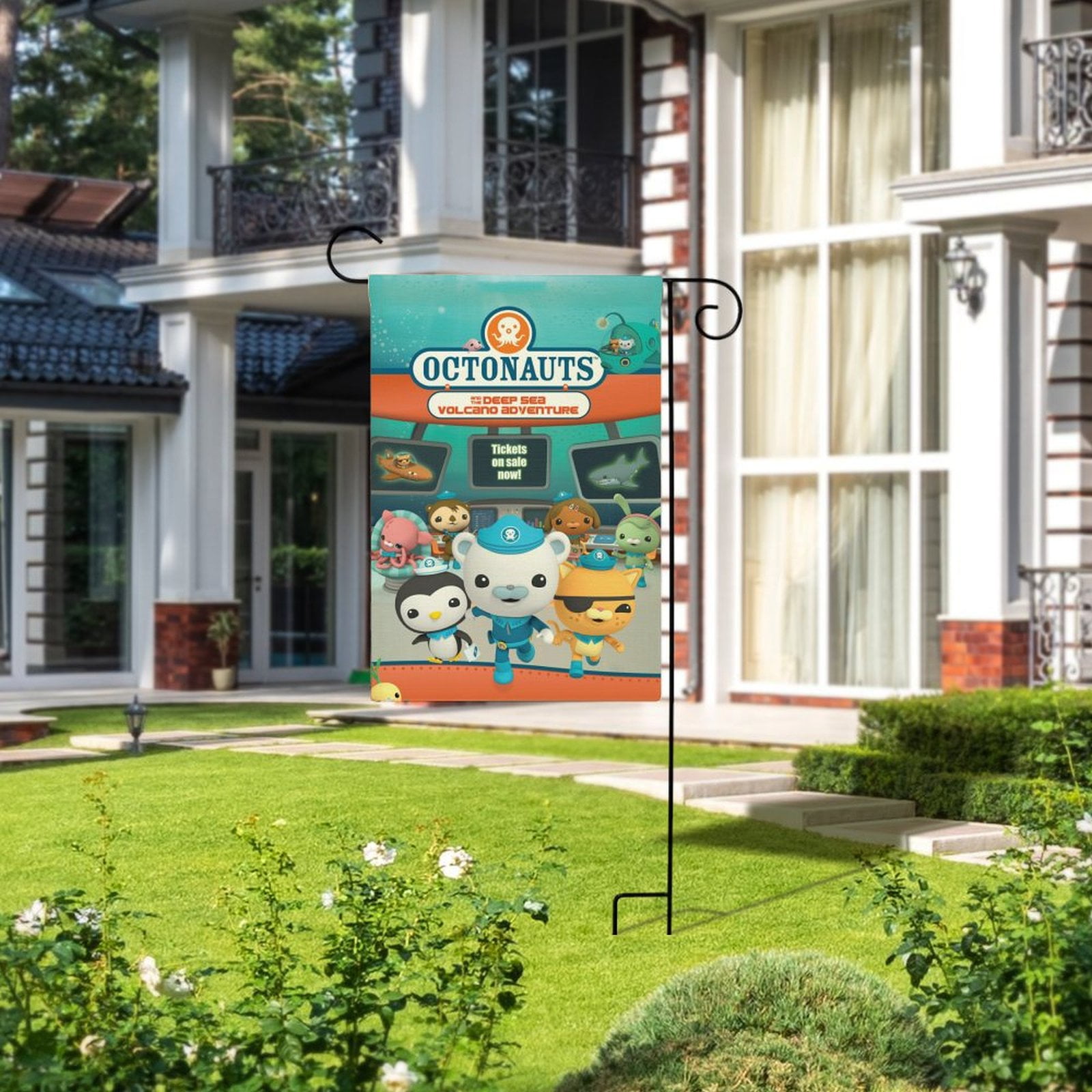 Octonauts Octonauts Garden Banner - Double-Sided House Outdoor Flag for ...