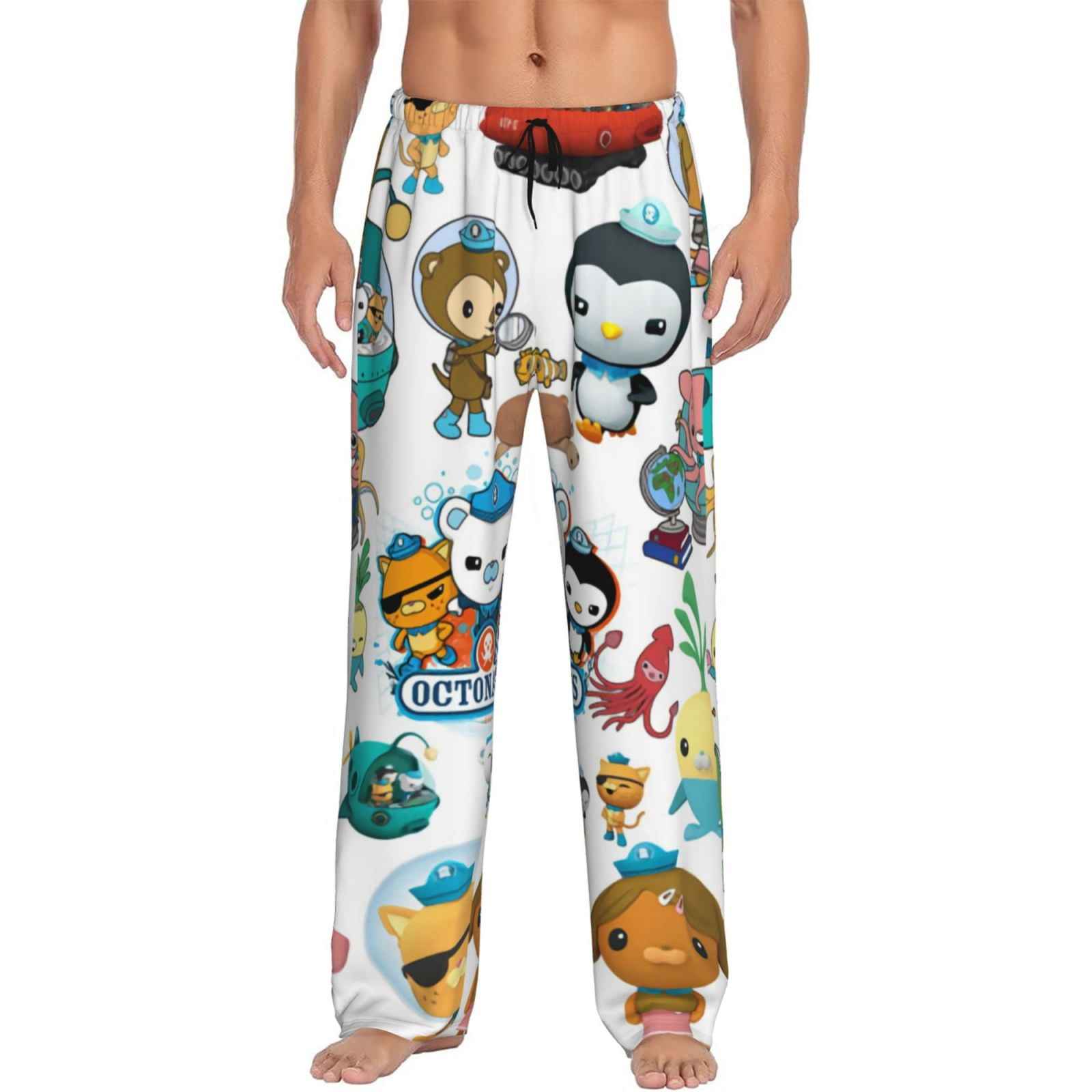 Octonauts Pajama Pants for Men, Super Soft All over Print Lounge Pants ...