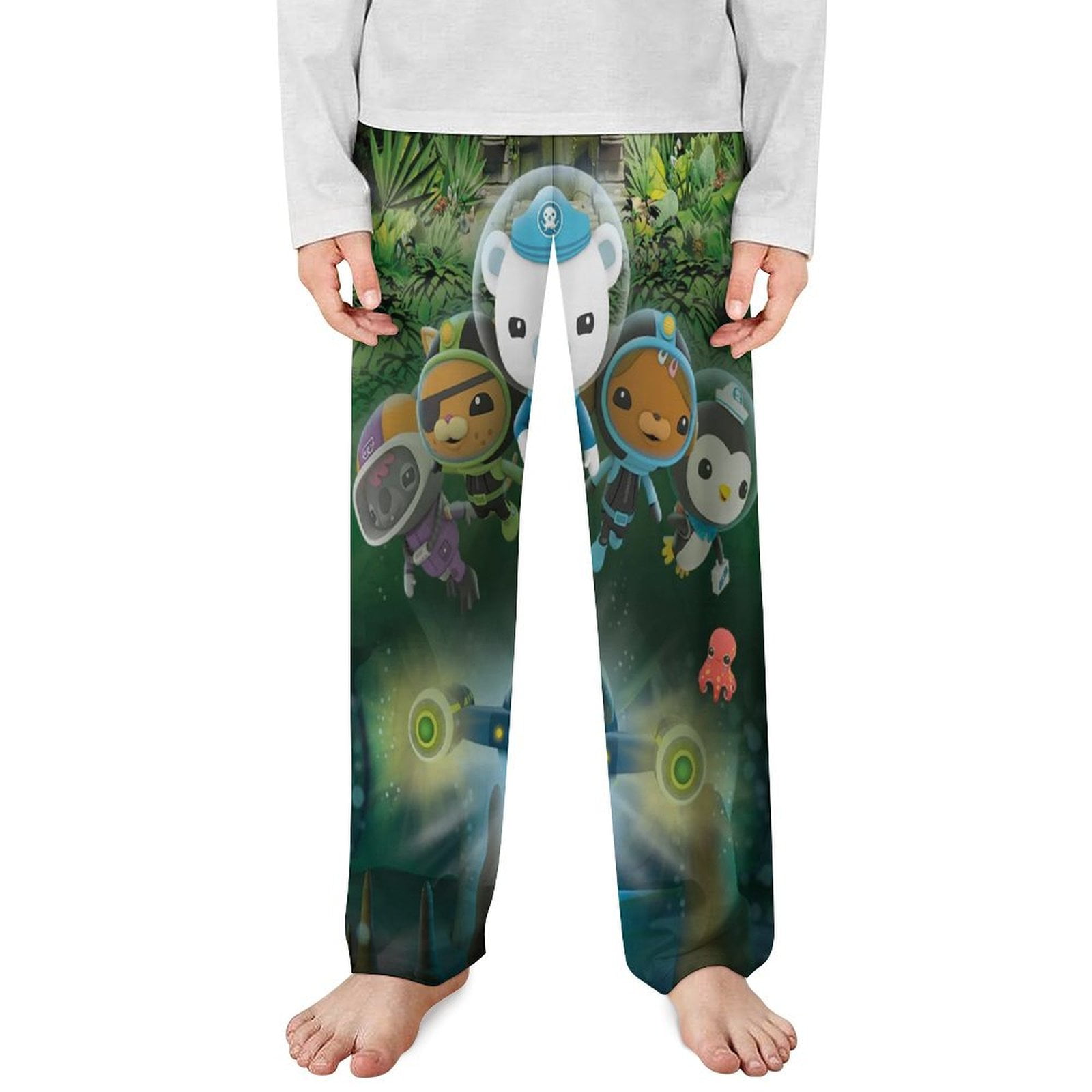 Octonauts Pajamas for Boys Girls Cute Cartoon Print Kawaii Casual Sleep ...