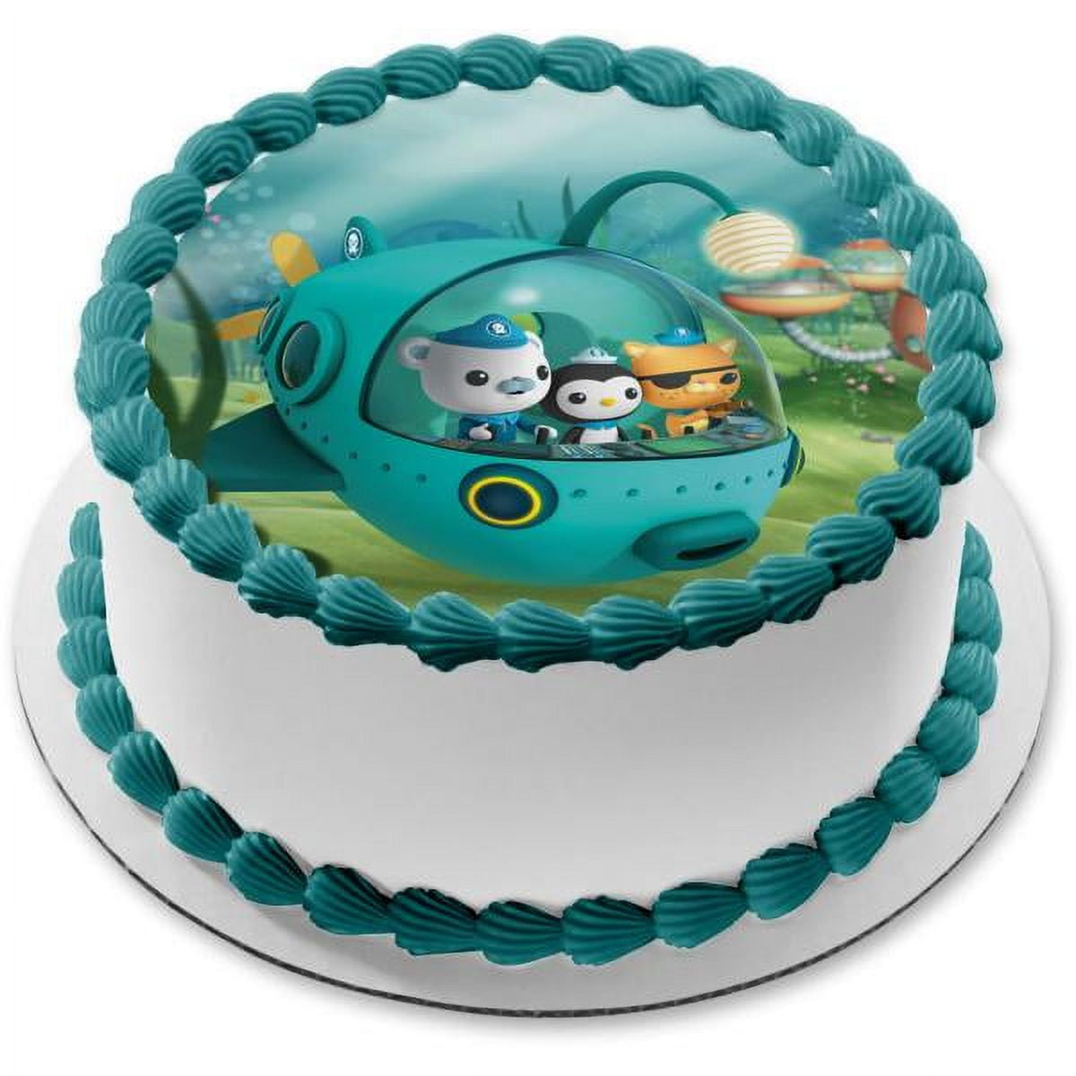 Buy Octonauts Edible Cake Topper Imagen Online Mexico | Ubuy