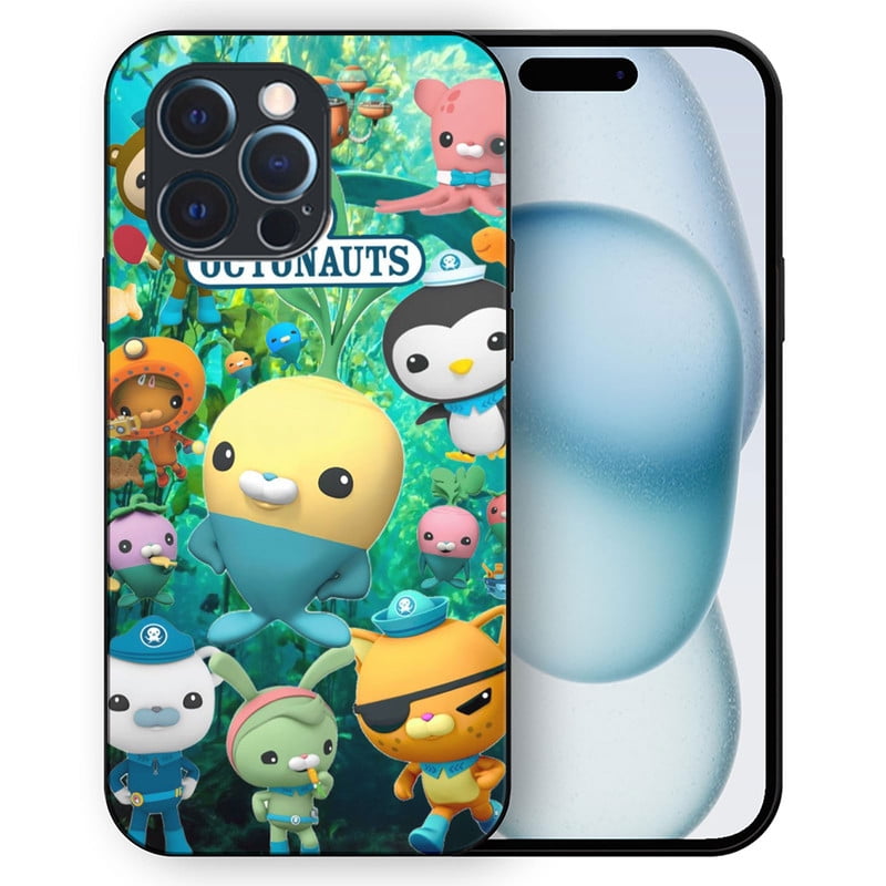 Octonauts Phone Case, for iPhone 11 Pro, showcasing a collage print of ...