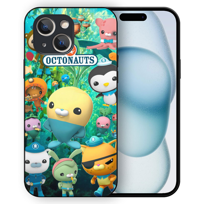 Octonauts Phone Case, for iPhone 14, showcasing a collage print of ...