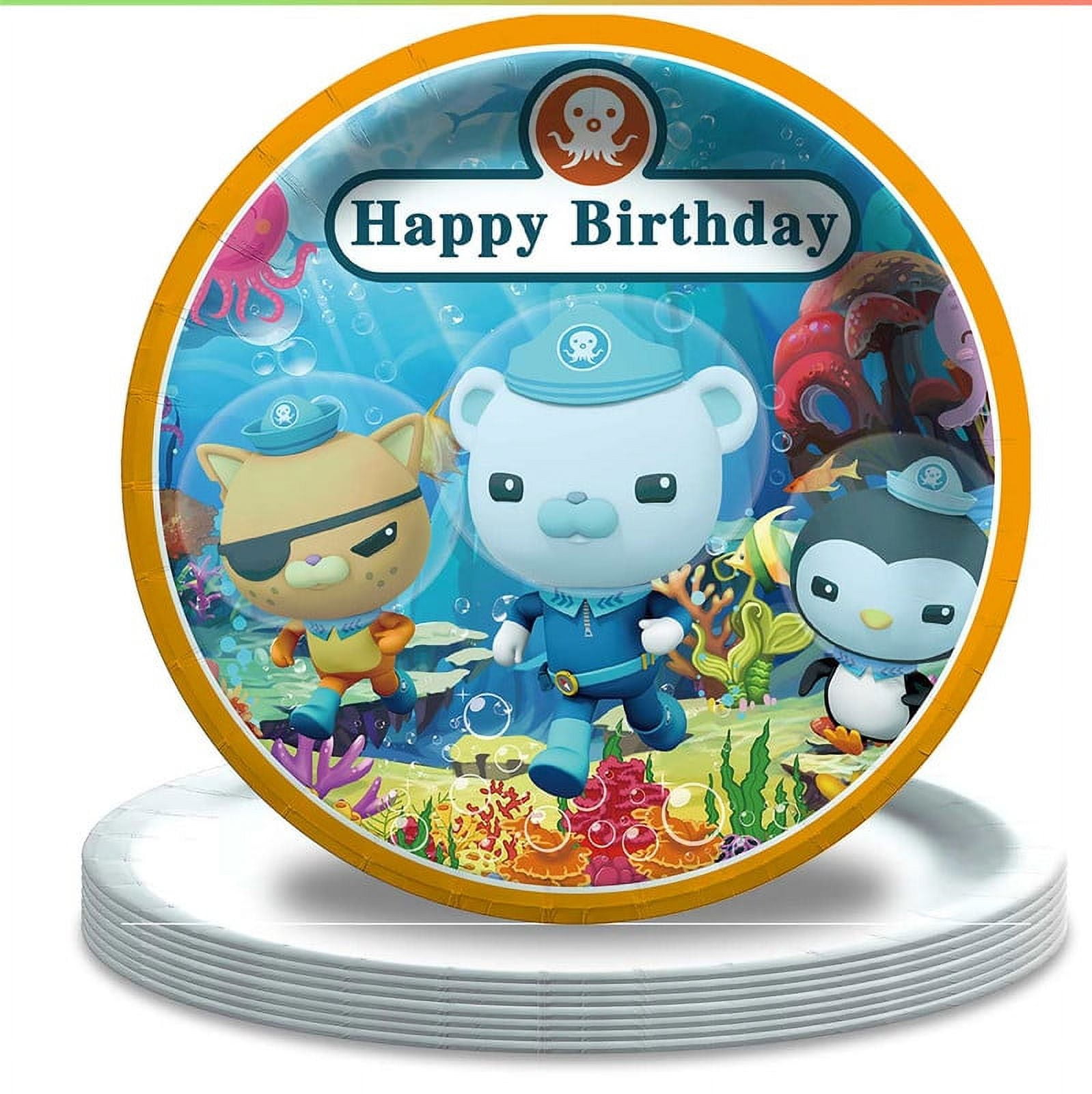 Octonauts Plates Party Supplies Birthday Decorations Tableware ...