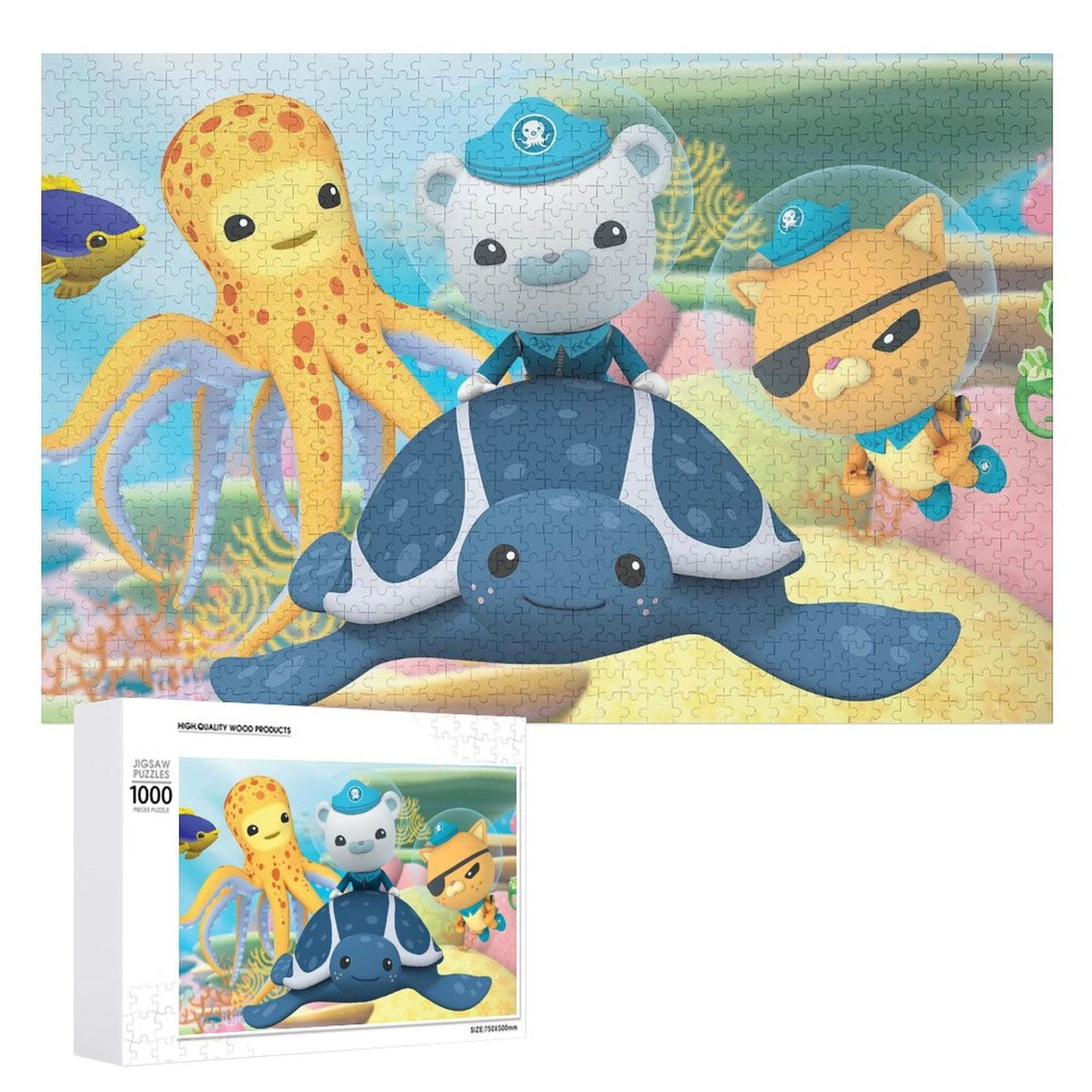Octonauts Puzzle Enthusiasts, 1000 PCS Jigsaw Puzzle - Walmart.com