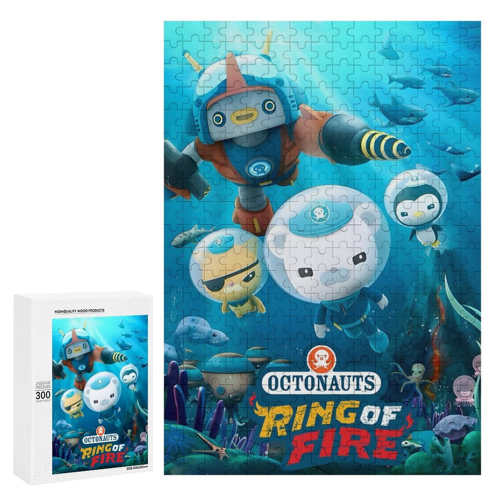 Octonauts Puzzle Enthusiasts, 300 PCS Jigsaw Puzzle - Walmart.com