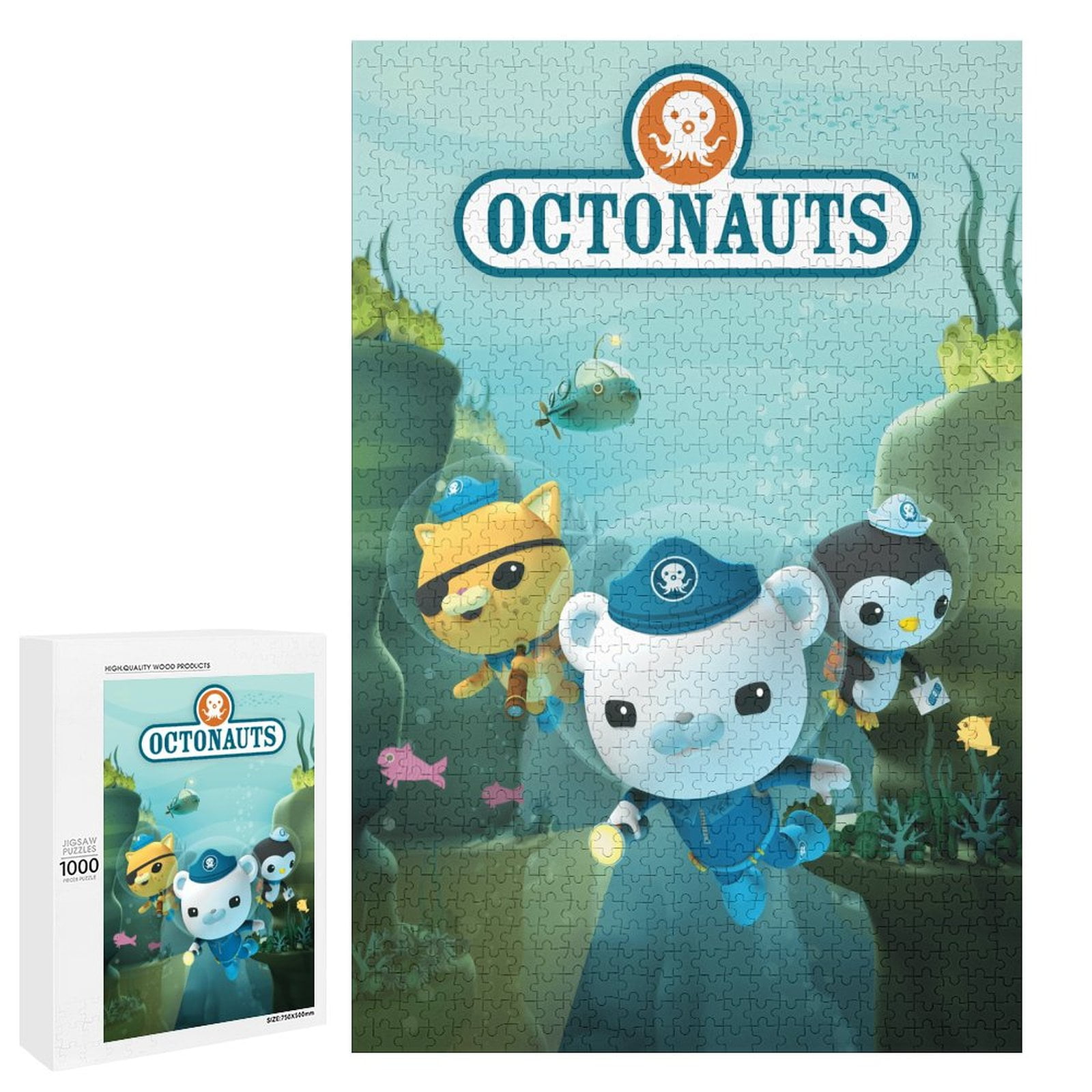 Octonauts Puzzle For Adults & Kids - 1000 PCS Jigsaw Puzzle For Boys ...