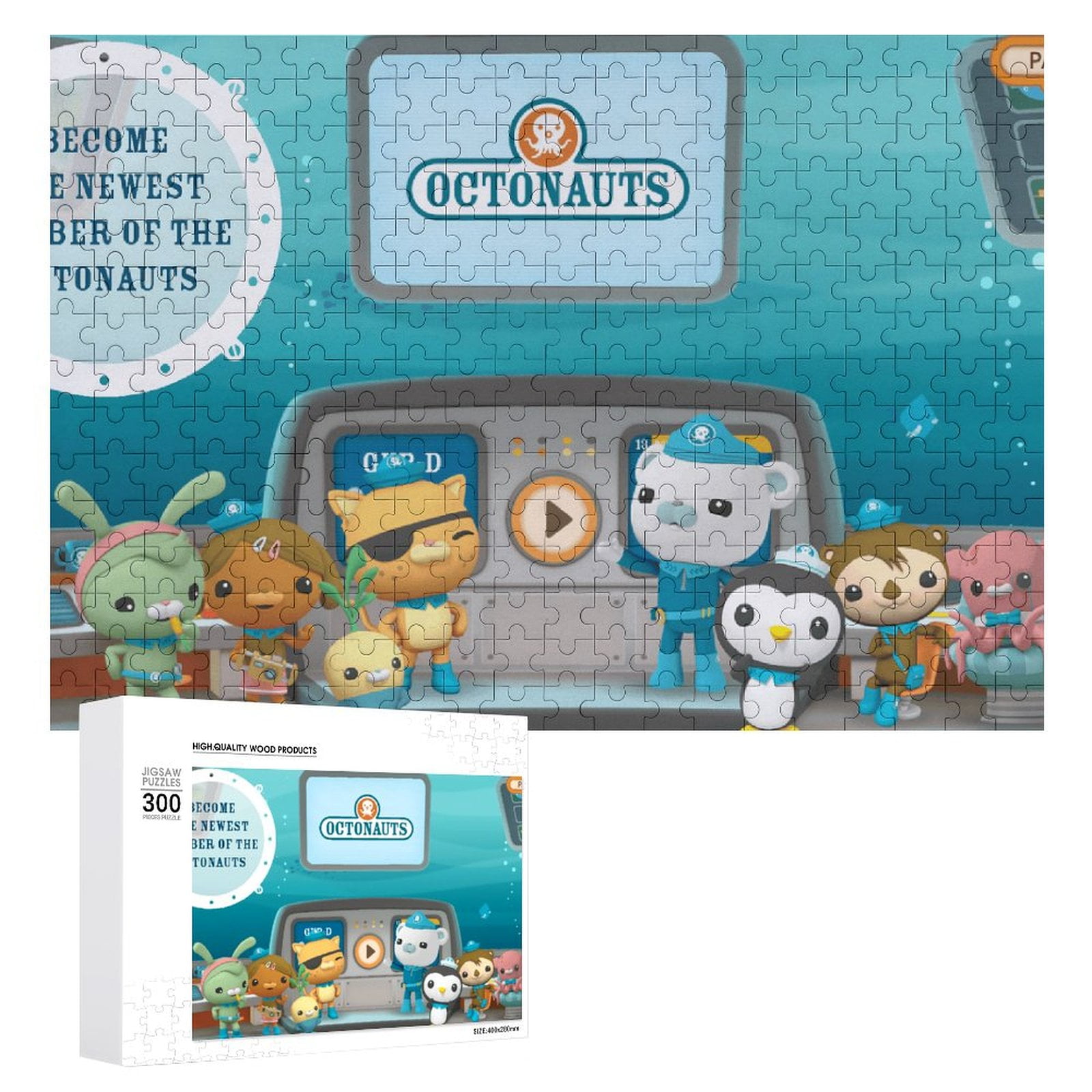 Octonauts Puzzle For Adults & Kids - 300 PCS Jigsaw Puzzle For Boys ...