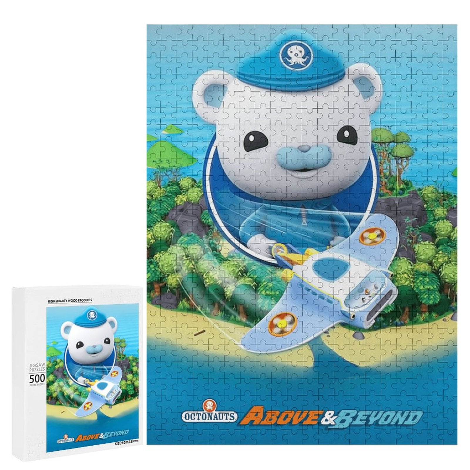 Octonauts Puzzle For Adults & Kids - 500 PCS Jigsaw Puzzle For Boys ...