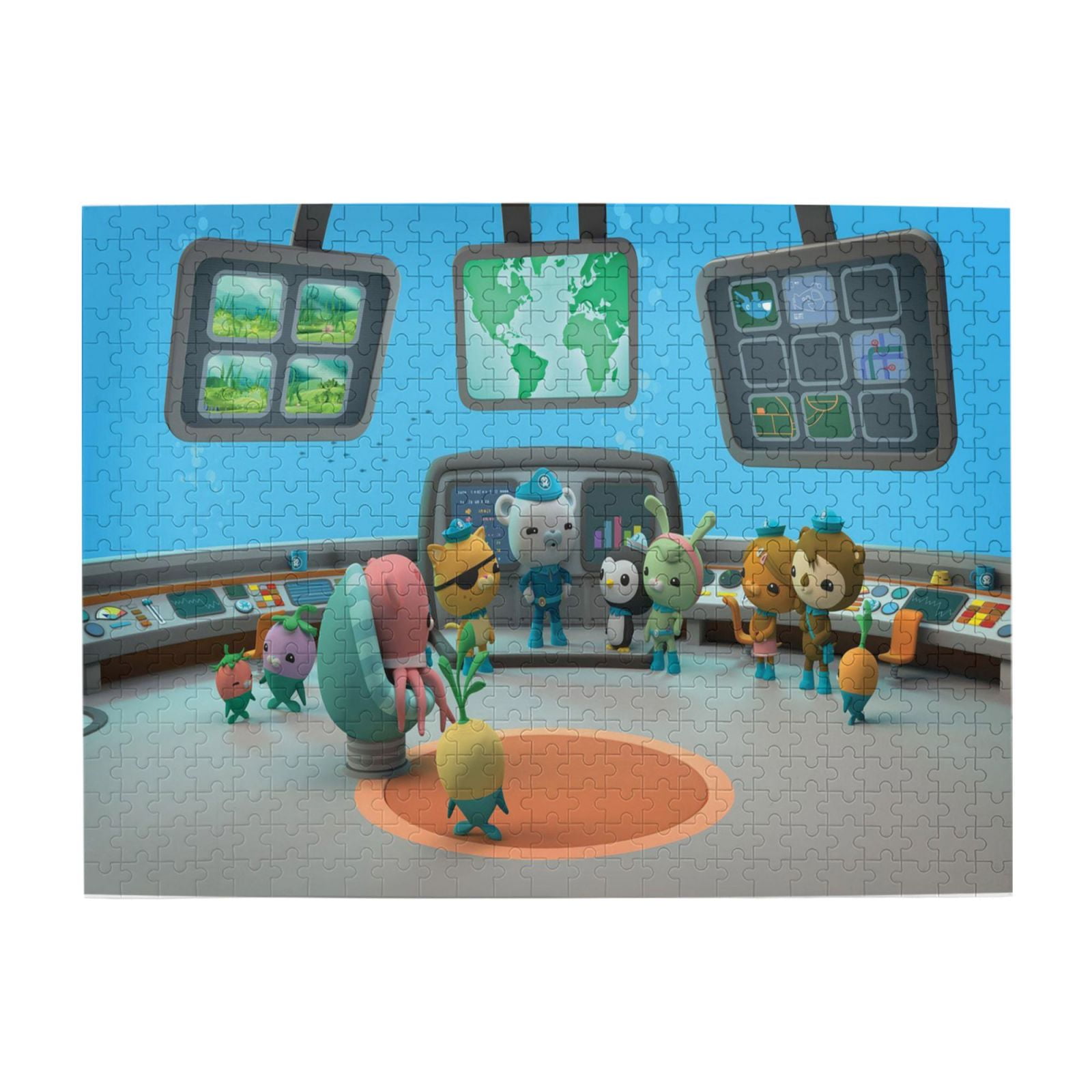 Octonauts Puzzle For Adults & Kids - 500pcs Jigsaw Puzzle - Walmart.com