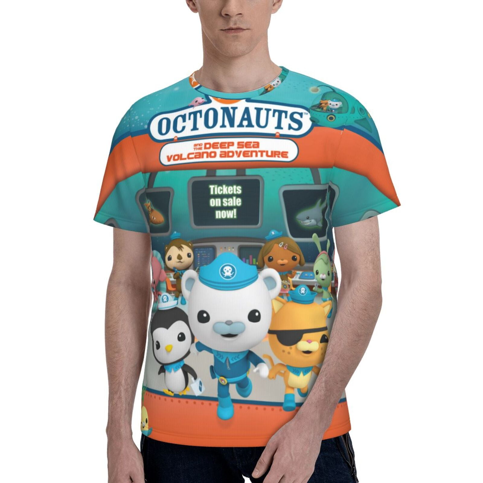 Octonauts Shirt 3d Printed T Shirt Crewneck Short Sleeve Top Tees For ...