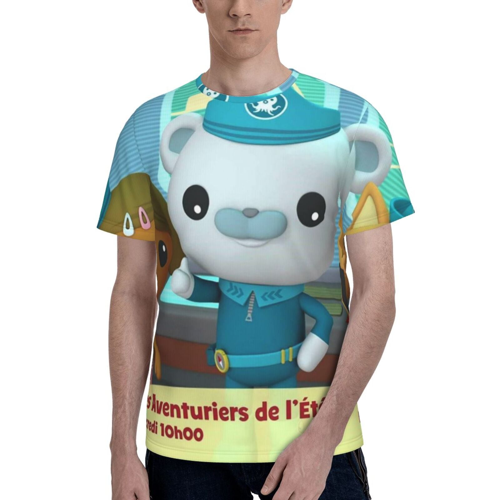 Octonauts Shirt 3d Printed T Shirt Crewneck Short Sleeve Top Tees For ...
