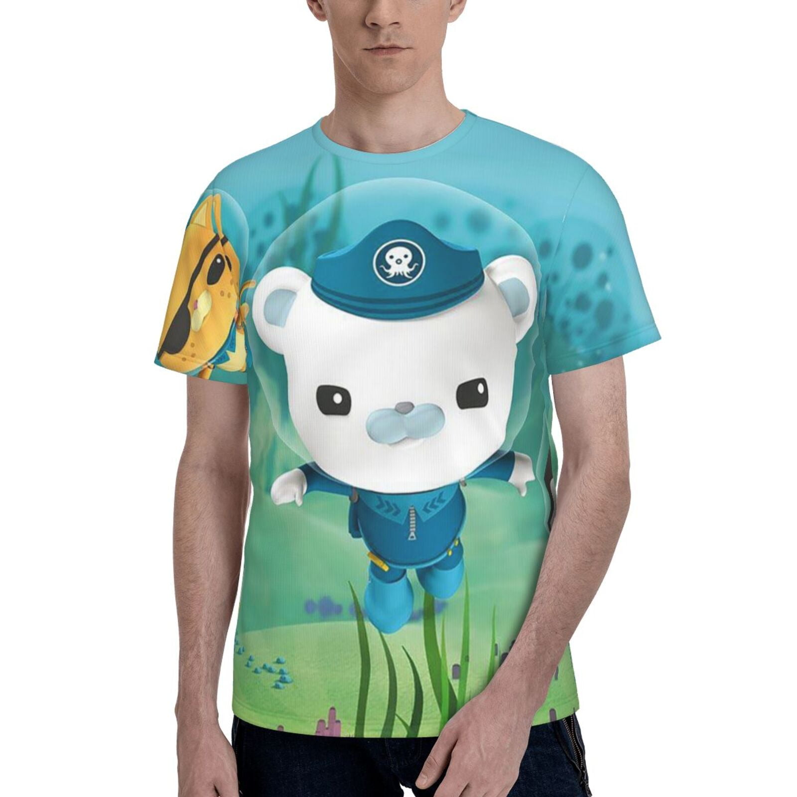Octonauts Shirt 3d Printed T Shirt Crewneck Short Sleeve Top Tees For ...