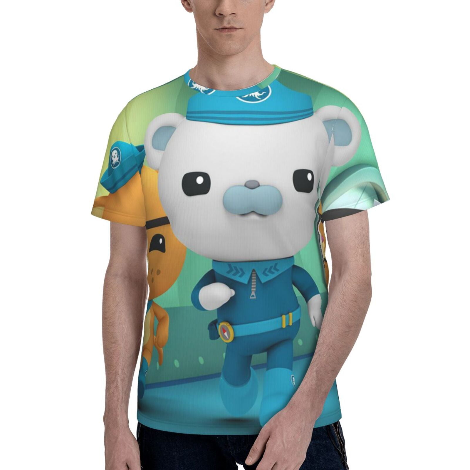 Octonauts Shirt 3d Printed T Shirt Crewneck Short Sleeve Top Tees For ...