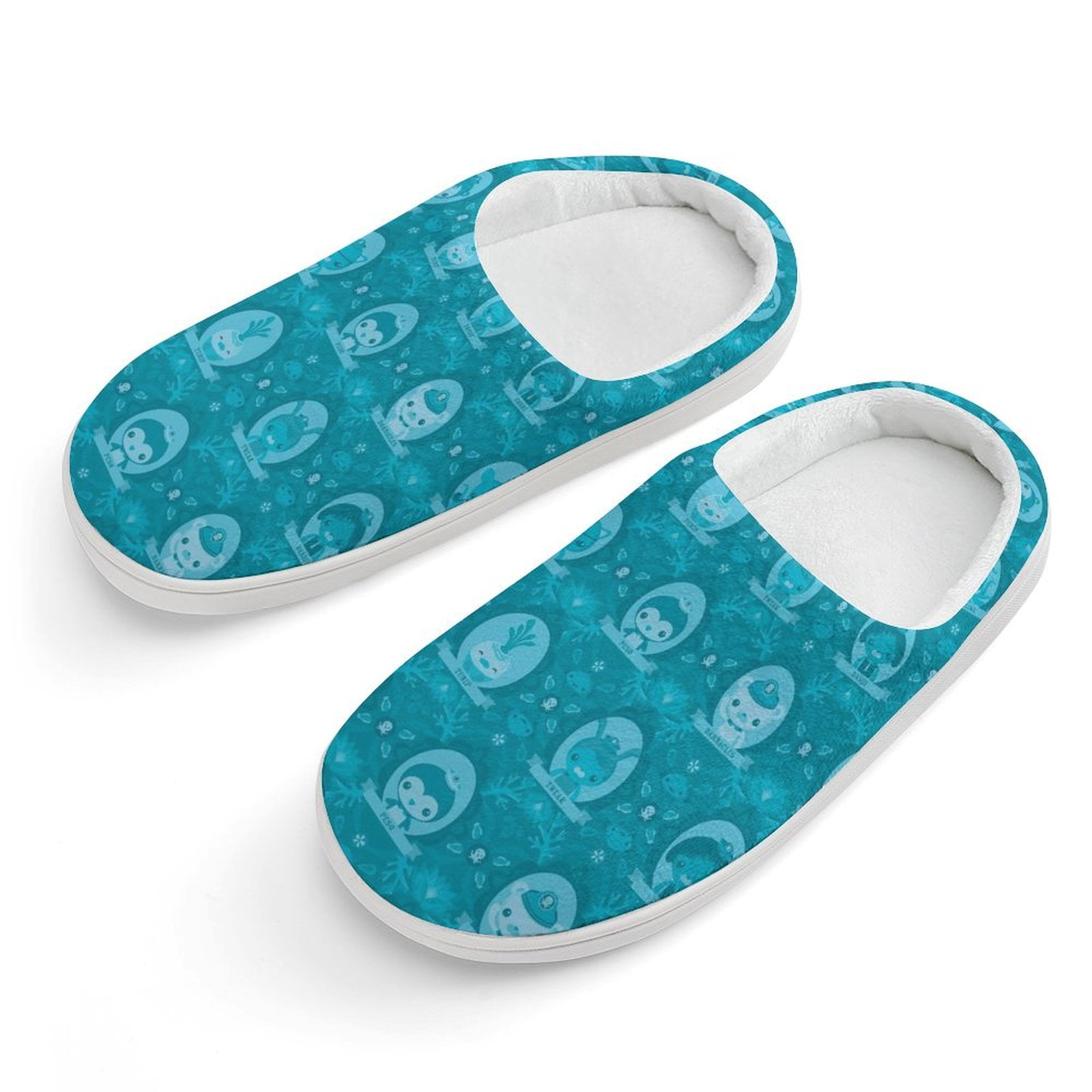 Octonauts Slippers for Kids, Cute Soft Plush Anti-slip Fluffy Fuzzy ...