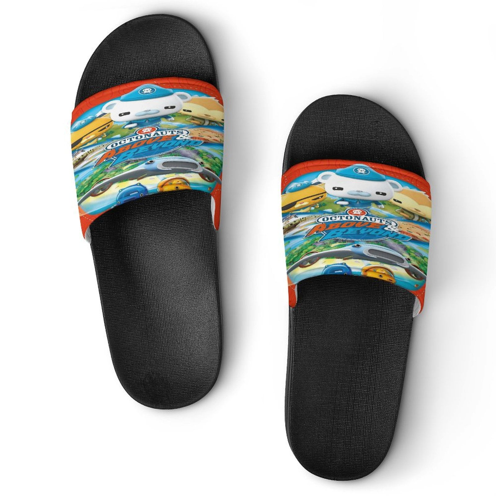 Octonauts Slippers for Men Womens Sandals Anti-Skid Slides Shower Shoes ...