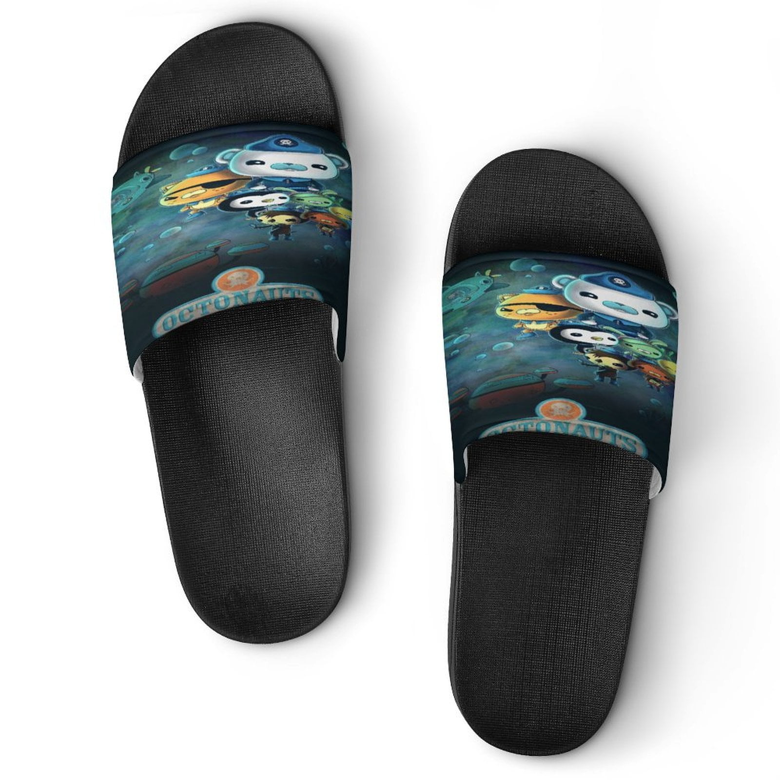 Octonauts Slippers for Men Womens Sandals Anti-Skid Slides Shower Shoes ...