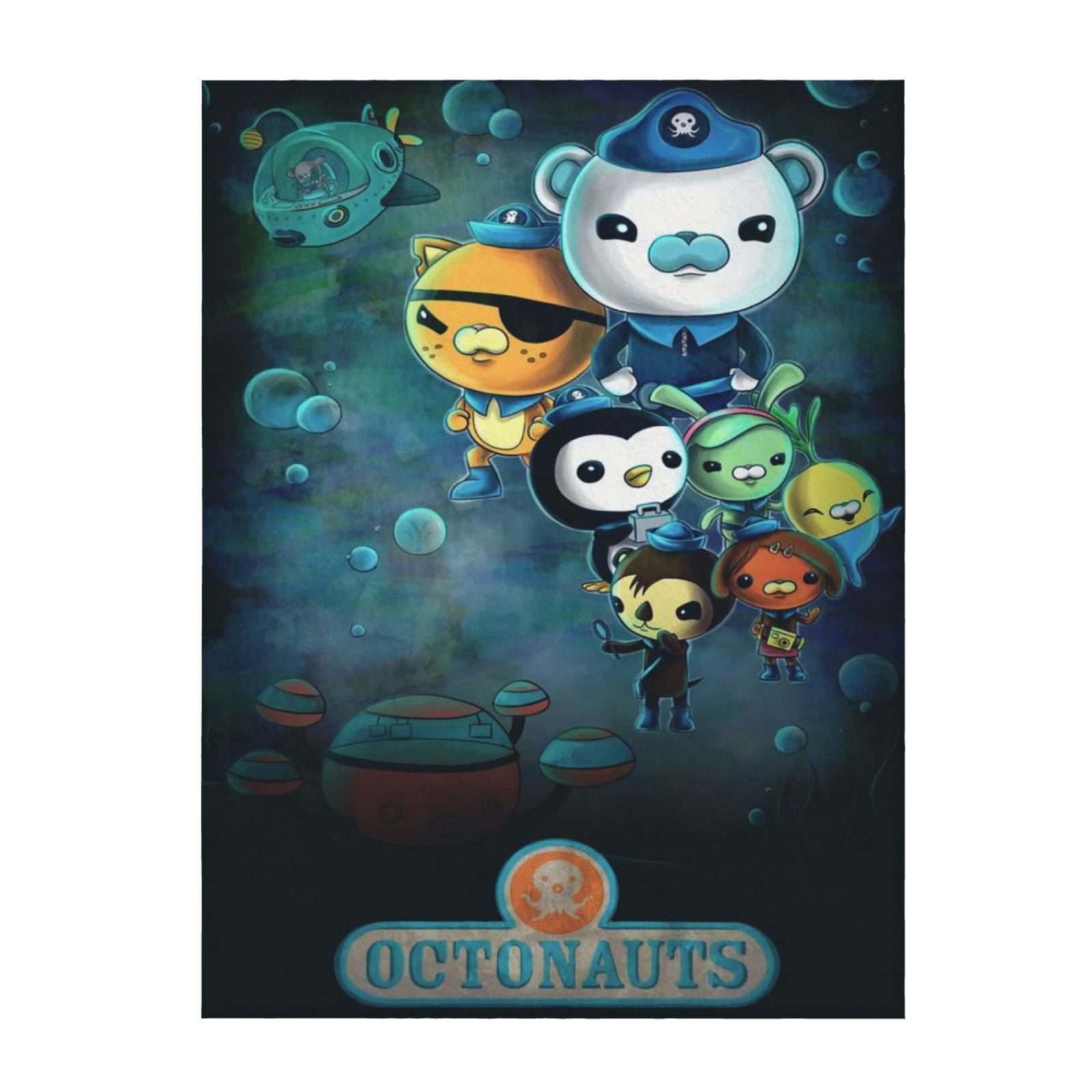 Octonauts Soft And Comfortable Throw Blanket Plush Lightweight Warm ...