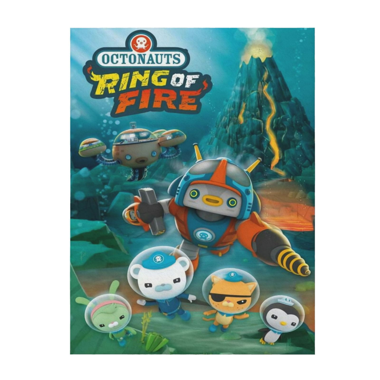 Octonauts Soft And Comfortable Throw Blanket Plush Lightweight Warm ...