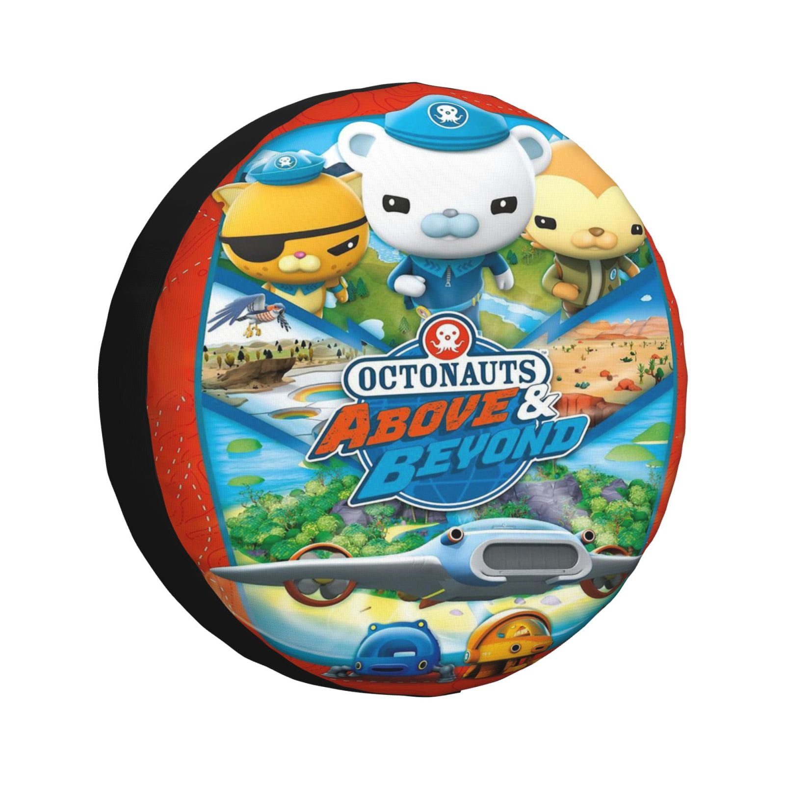 Octonauts Spare Tire Cover Wheel Tire Cover Fit Trailer, RV, SUV and ...