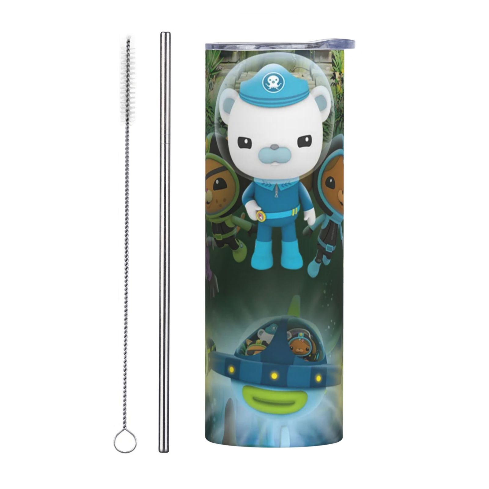 Octonauts Stainless Steel Tumbler 20oz Double Wall Vacuum Insulated ...