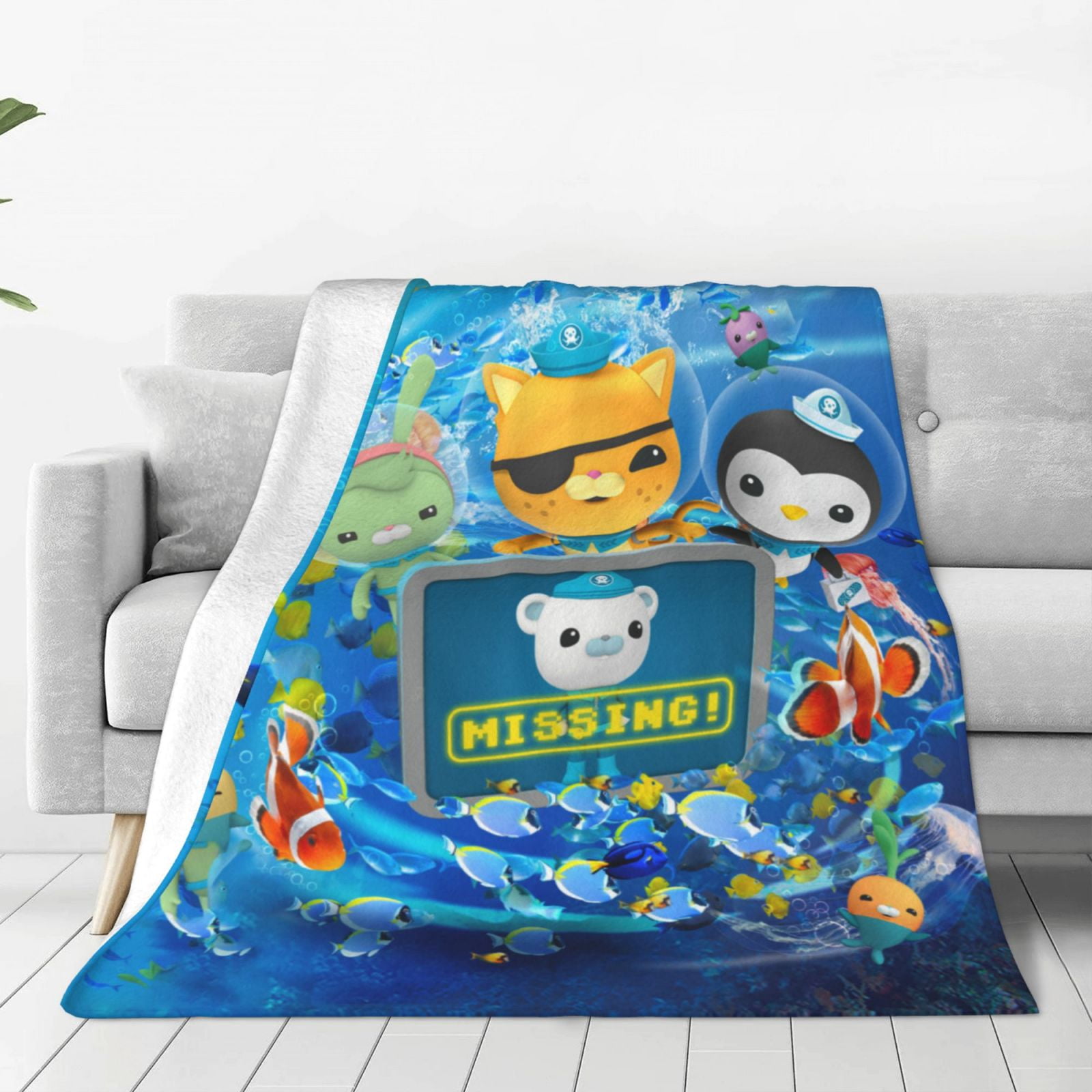 Octonauts Super Soft Blanket Cute Blanket All Season Flannel Fleece ...