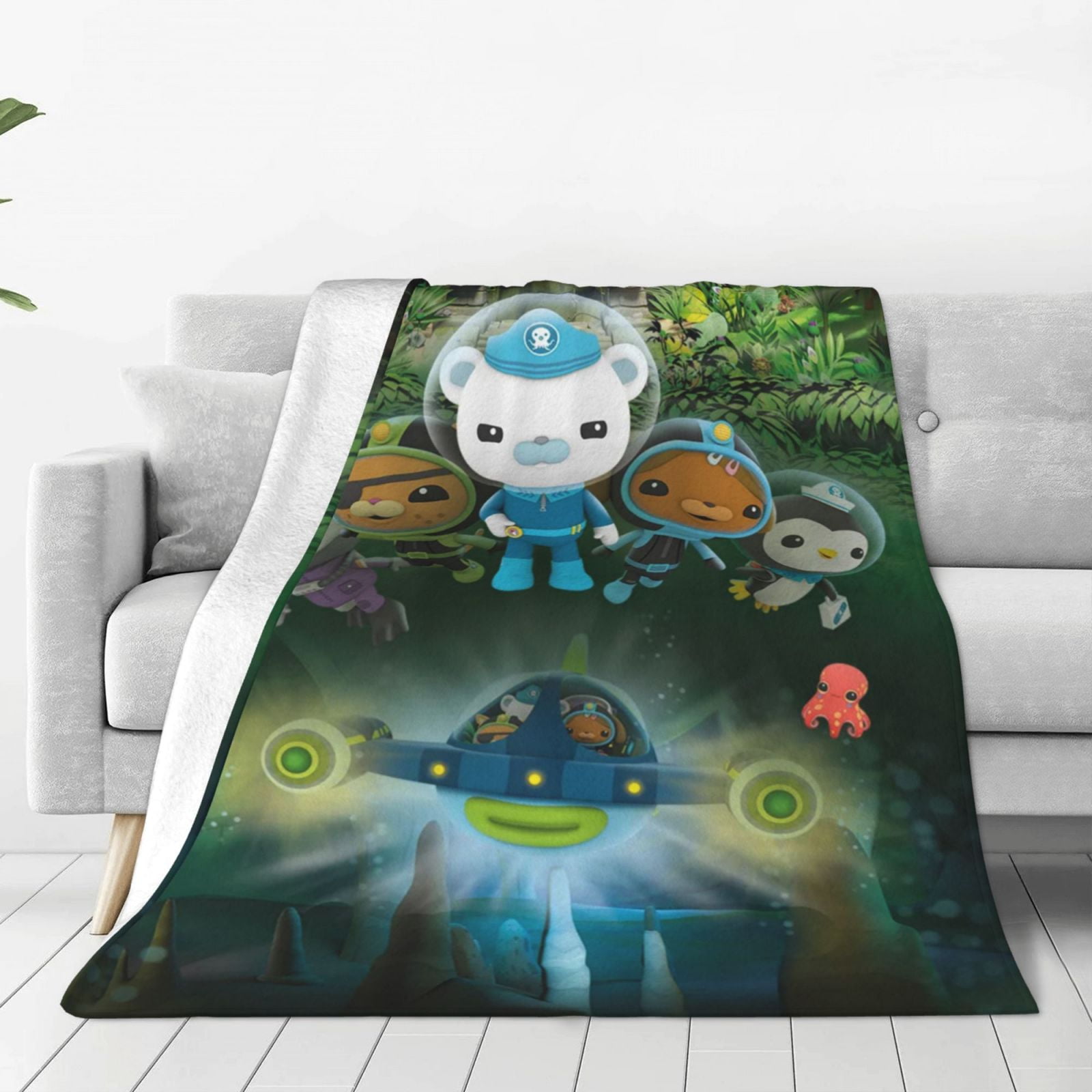 Octonauts Super Soft Blanket Cute Blanket All Season Flannel Fleece ...