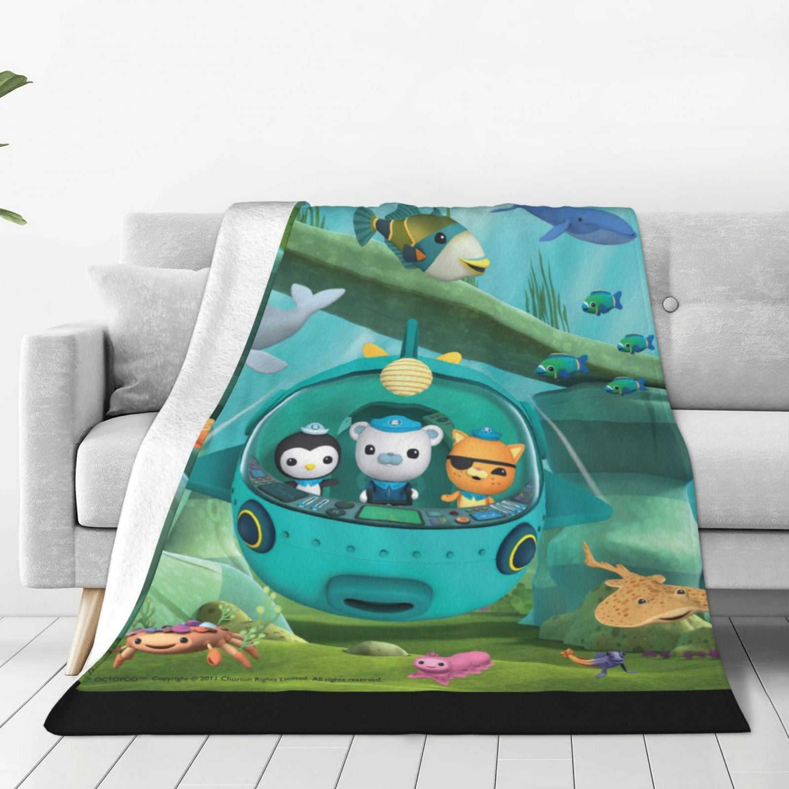Octonauts Super Soft Blanket Cute Blanket All Season Flannel Fleece ...