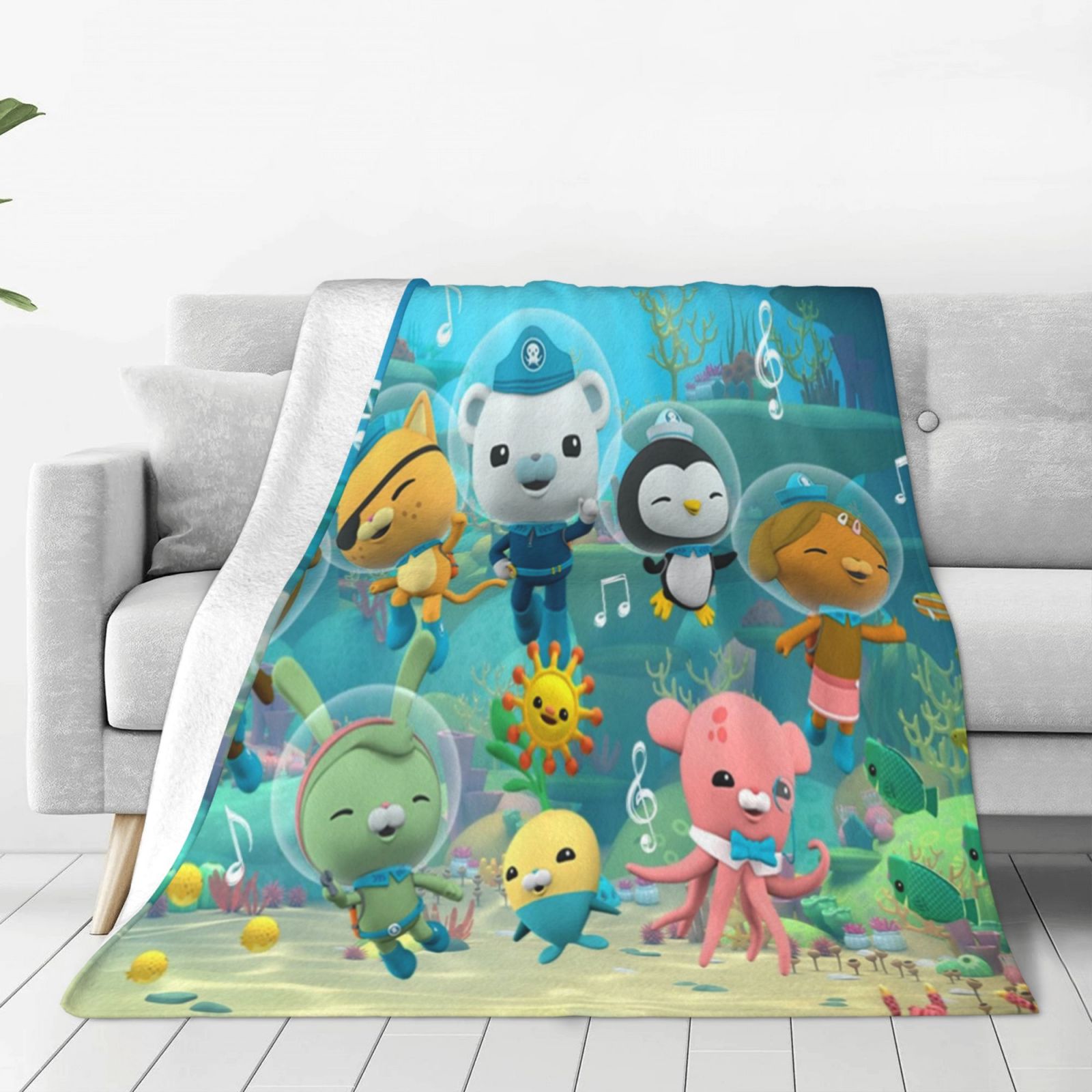 Octonauts Super Soft Blanket Cute Blanket All Season Flannel Fleece ...