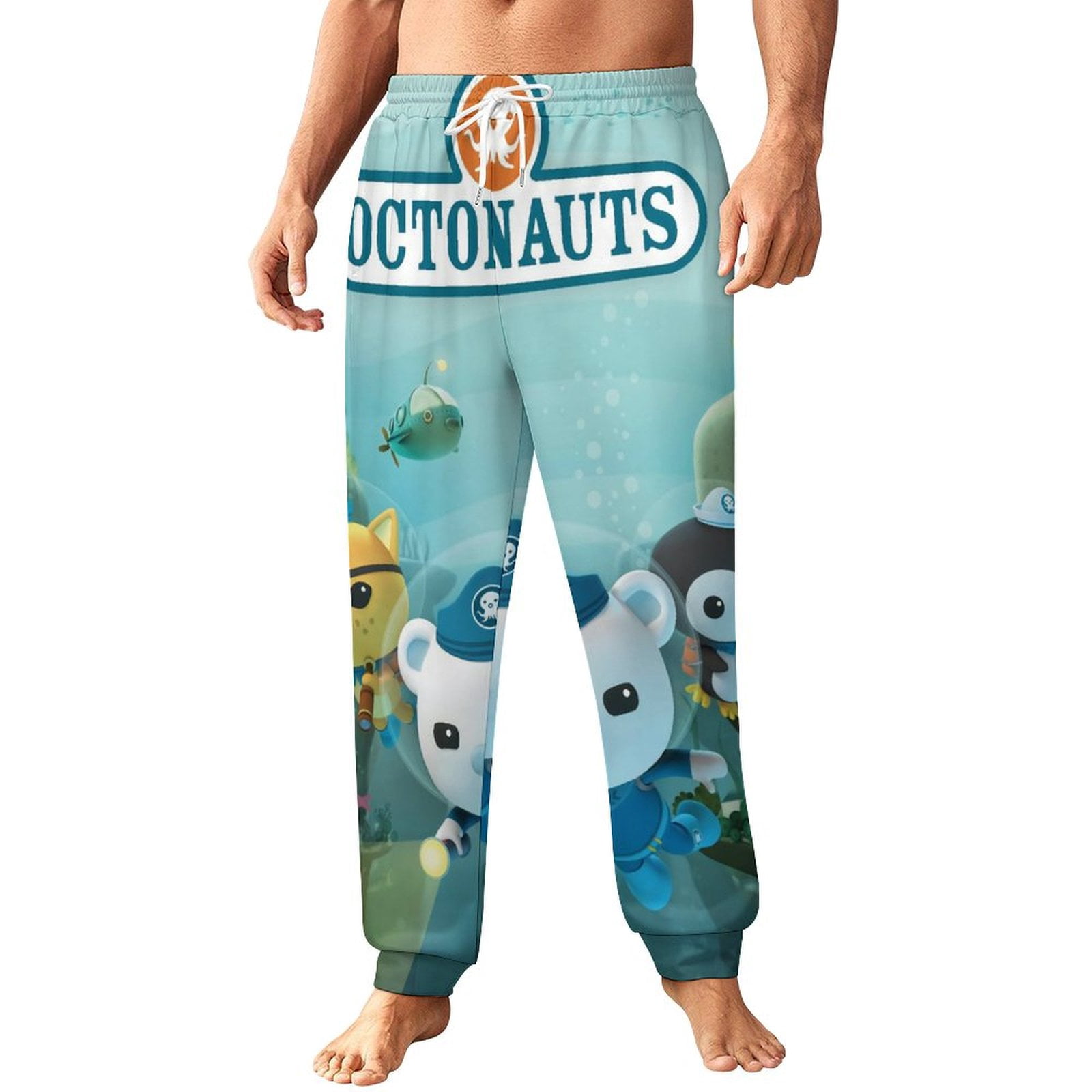 Octonauts Sweatpants for Men Women, Funny Printed Elastic Waist Joggers ...