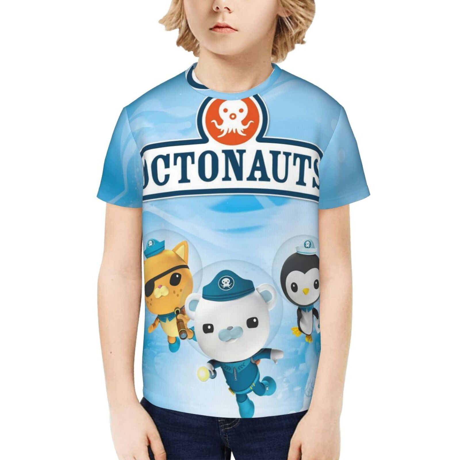 Octonauts T-Shirt for Boys Girls Youth, 3D Printed Graphic T-Shirts ...