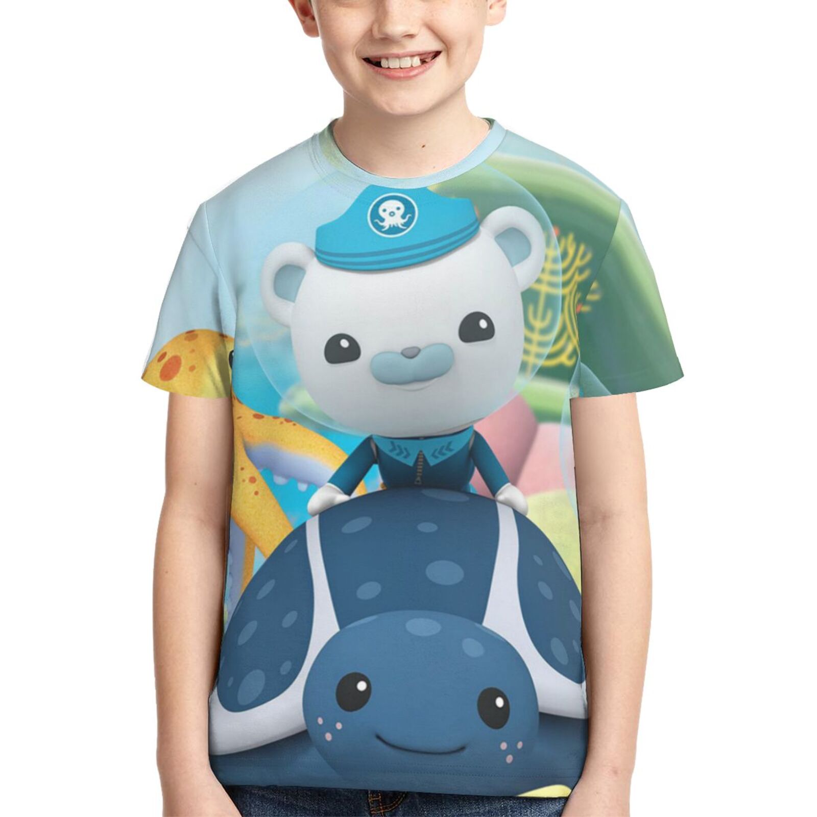 Octonauts T Shirts 3d Printed Short Sleeve Tee Shirt For Boys Girls ...
