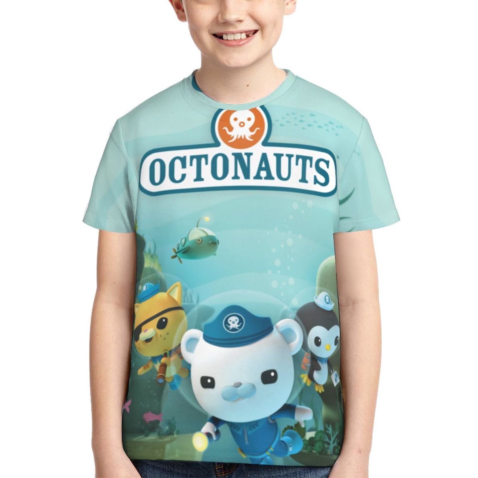 Octonauts T Shirts 3d Printed Short Sleeve Tee Shirt For Boys Girls ...