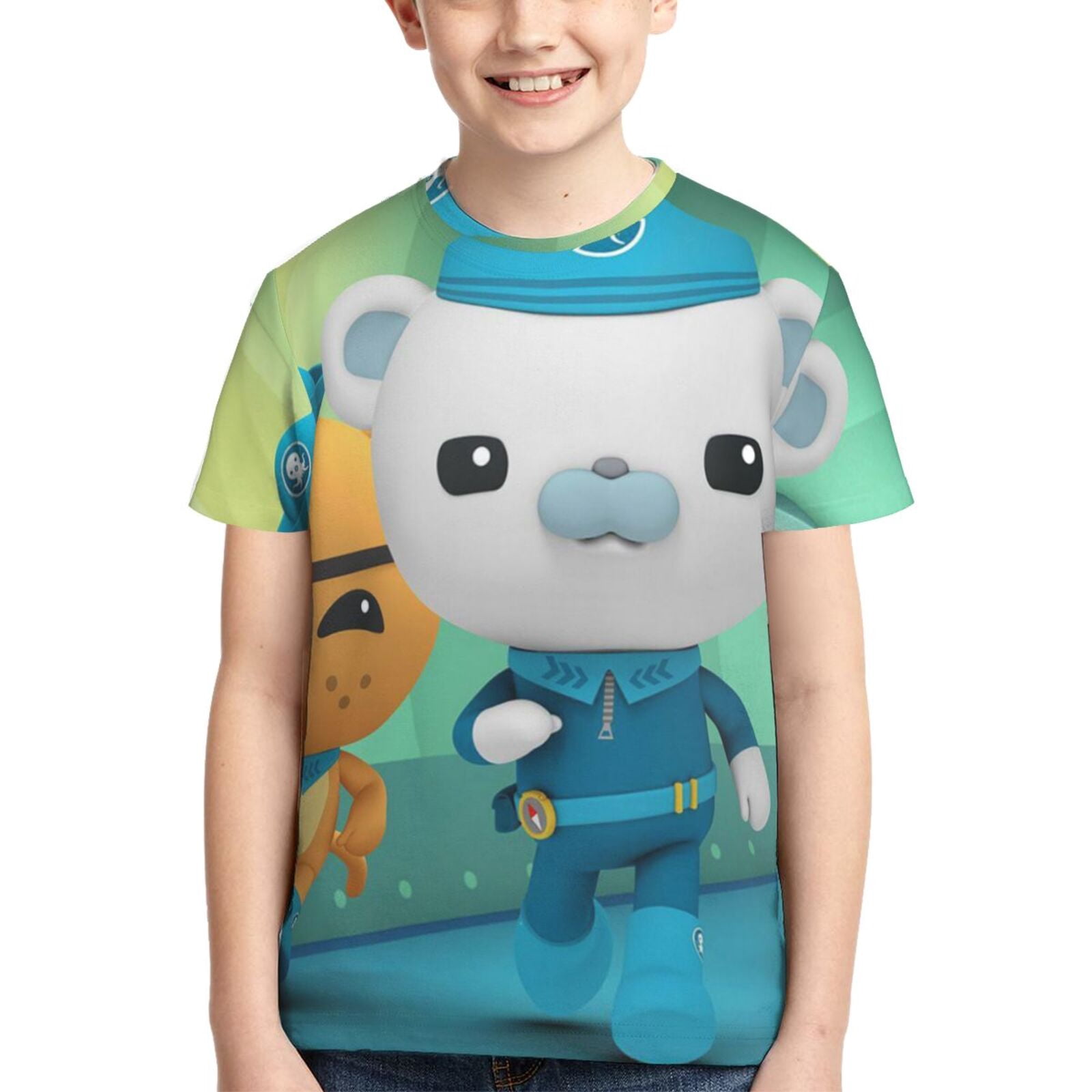 Octonauts T Shirts 3d Printed Short Sleeve Tee Shirt For Boys Girls ...