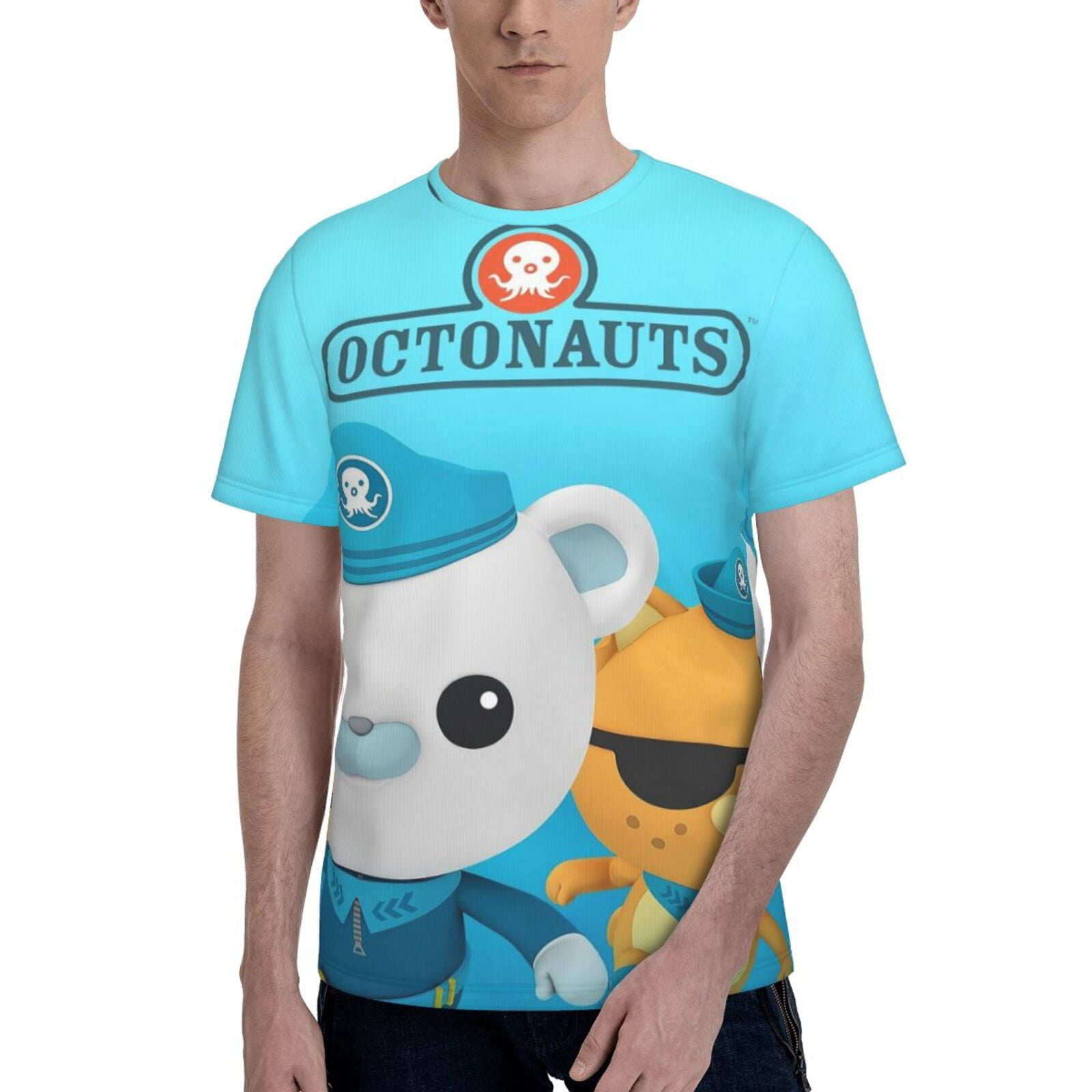 Octonauts T-Shirts 3d Printed Short Sleeve Tee Shirt For Men - Walmart.com