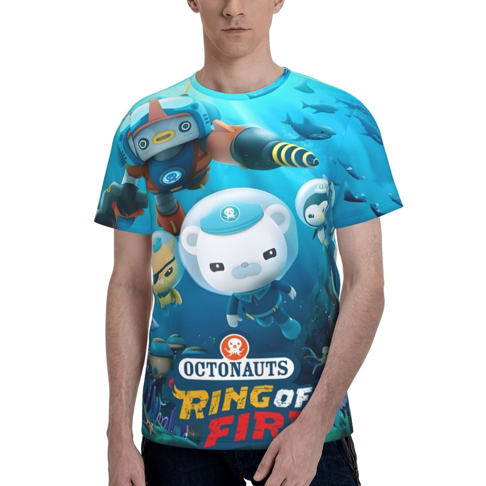 Octonauts T-Shirts 3d Printed Short Sleeve Tee Shirt For Men - Walmart.com