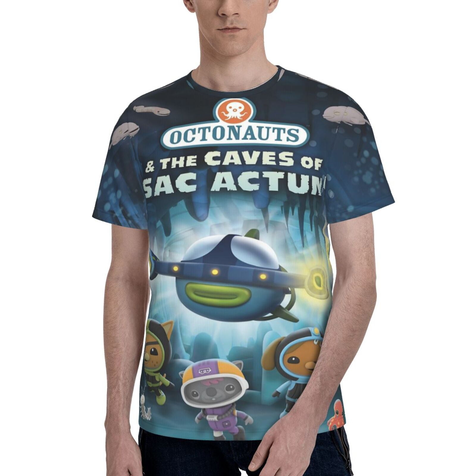 Octonauts T-Shirts 3d Printed Short Sleeve Tee Shirt For Men - Walmart.com