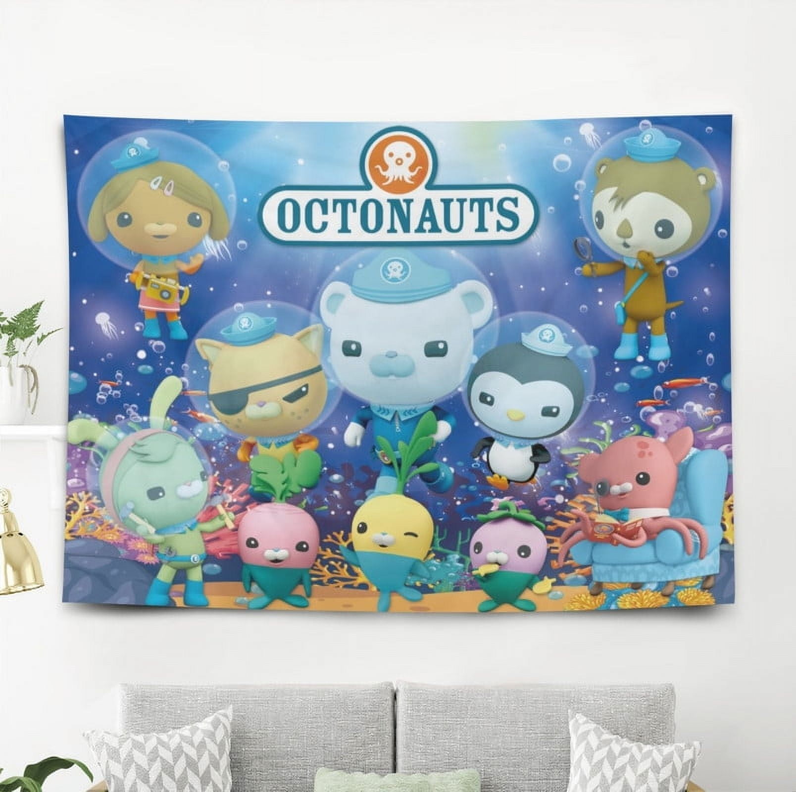 The Octonauts Tapestry Backdrop Background Poster Gift for Bedroom for ...