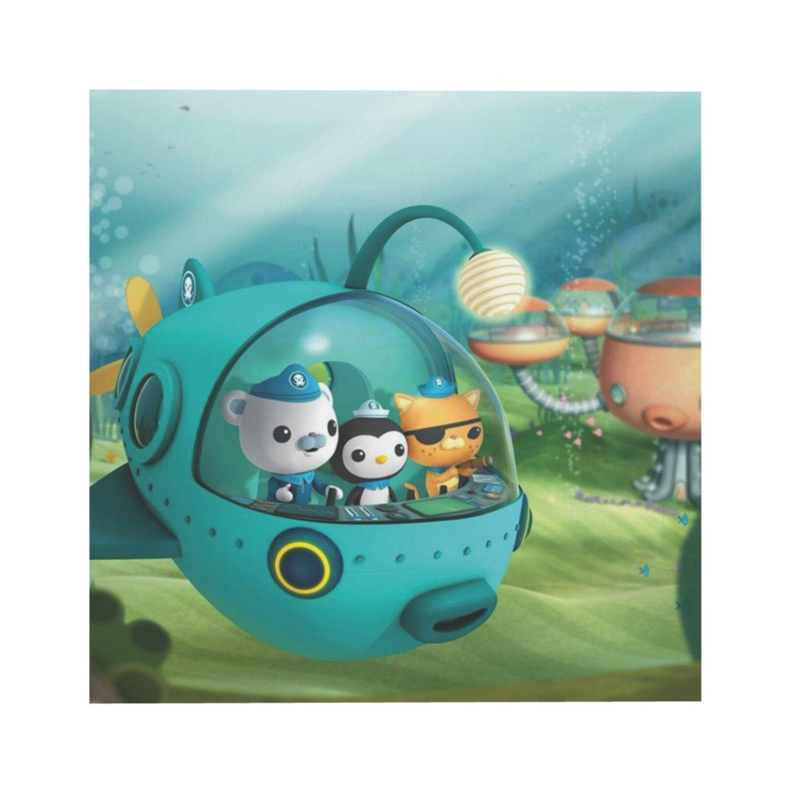 Octonauts The Great Barrier Reef Canvas Decorative Poster Square ...