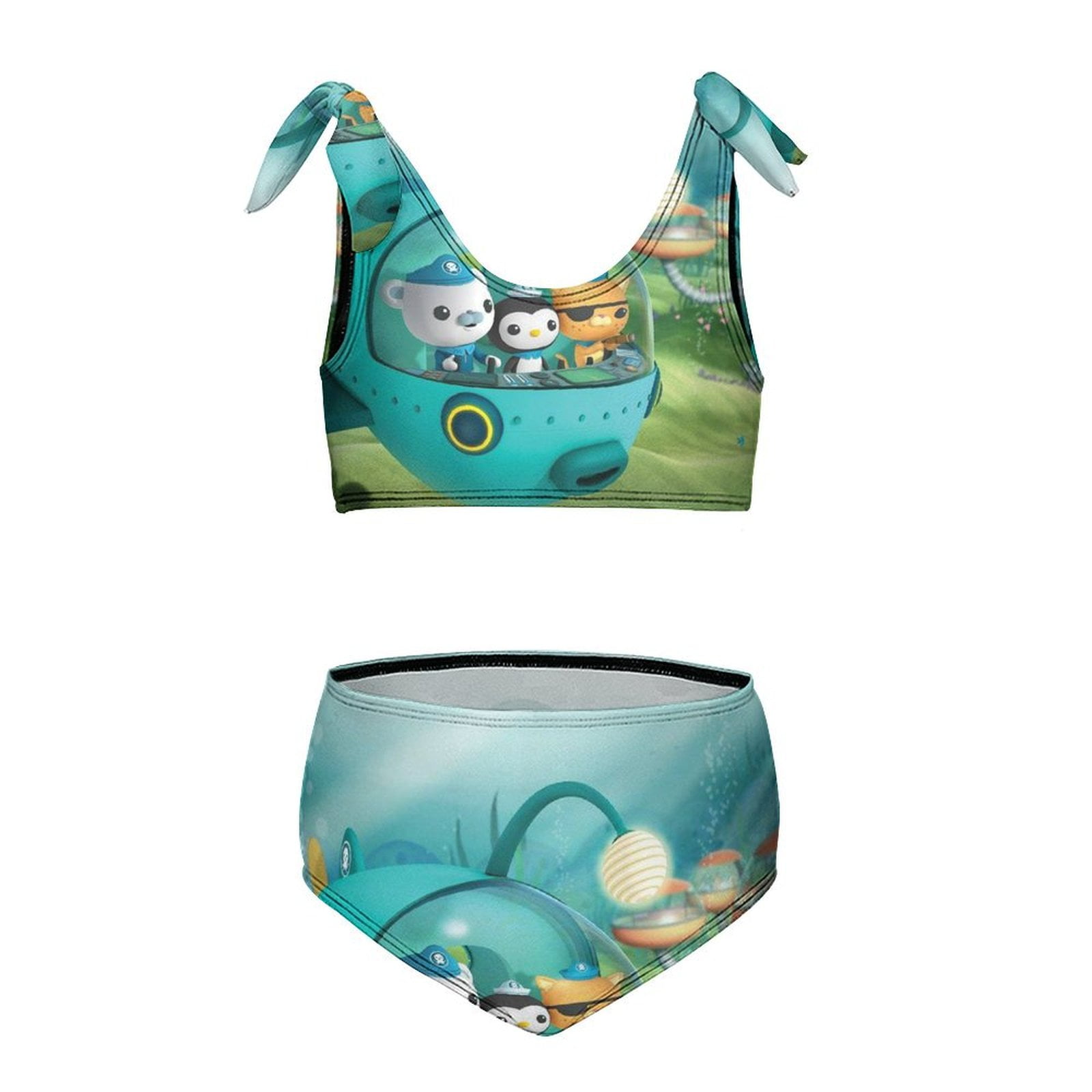 Octonauts The Great Barrier Reef Girls Swimsuits Set 2pcs Summer ...