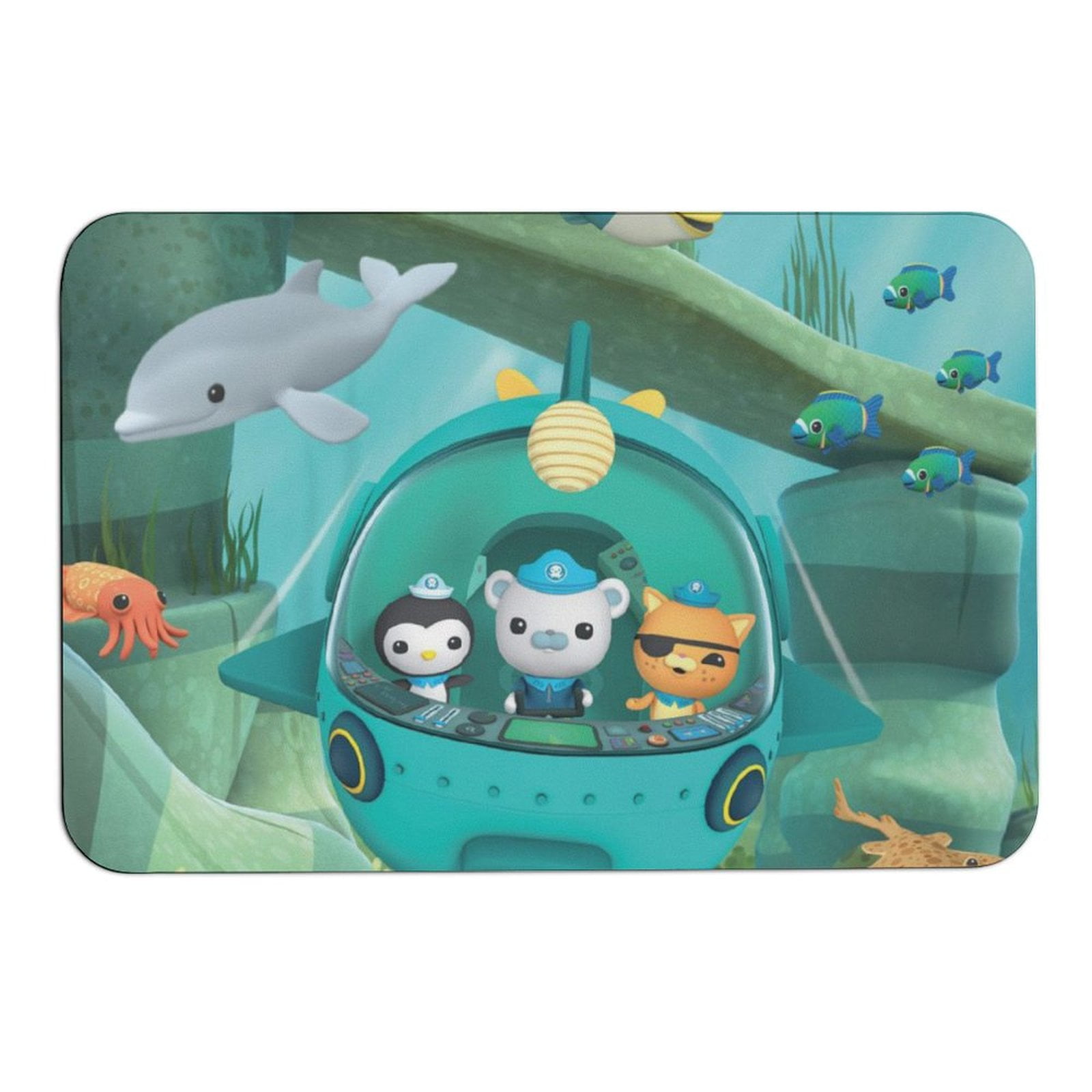Octonauts The Great Barrier Reef Mud Mat Non Slip Soft Floor Rugs ...