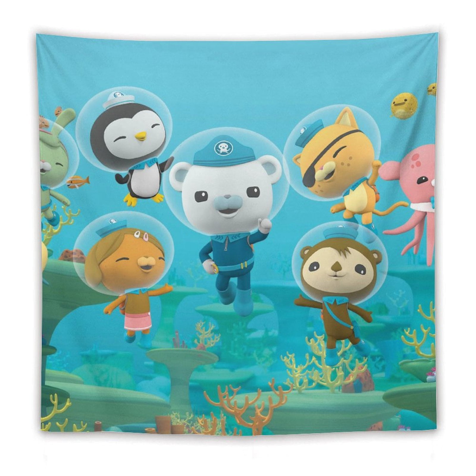 Octonauts The Great Barrier Reef Tapestry Luxury Wall Hanging ...