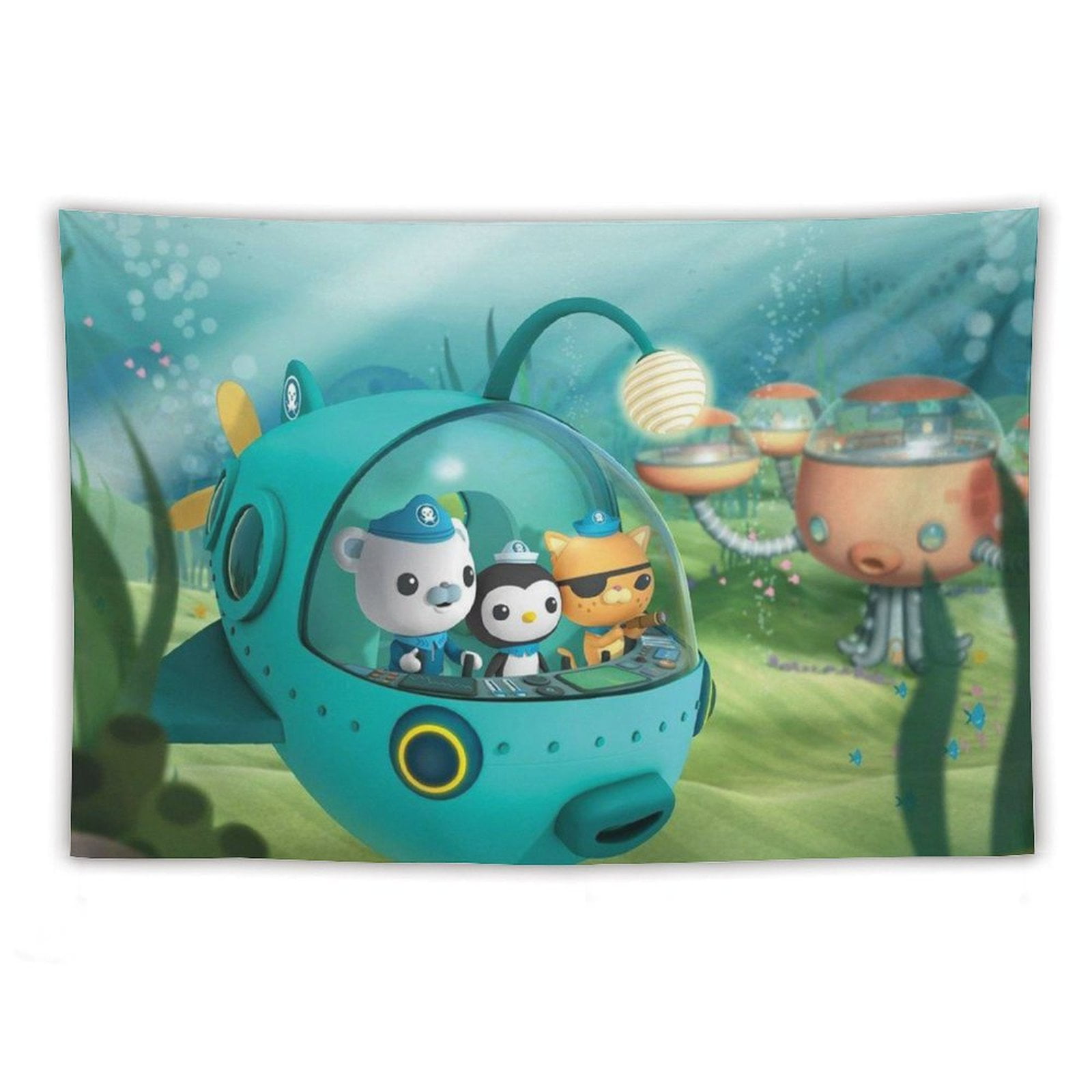 Octonauts The Great Barrier Reef Tapestry Luxury Wall Hanging ...