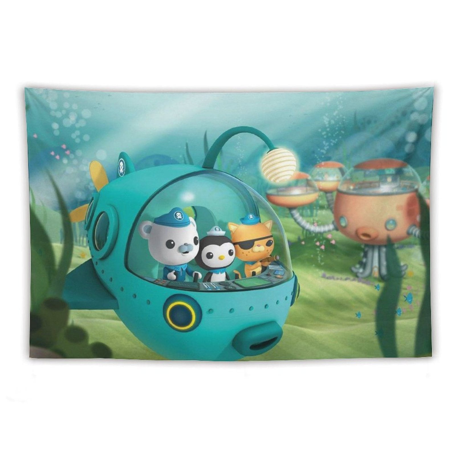 Octonauts The Great Barrier Reef Tapestry Luxury Wall Hanging ...