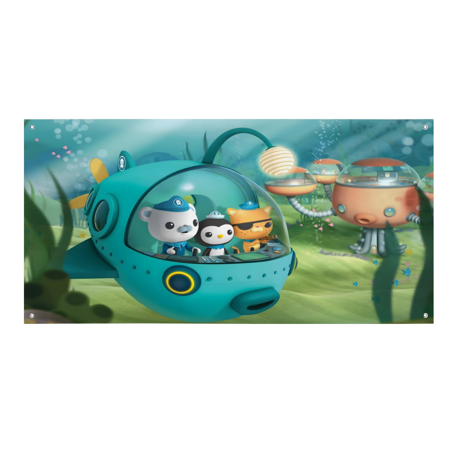 Octonauts-Theme Backdrops Banner Birthday Party Decor Supplies ...