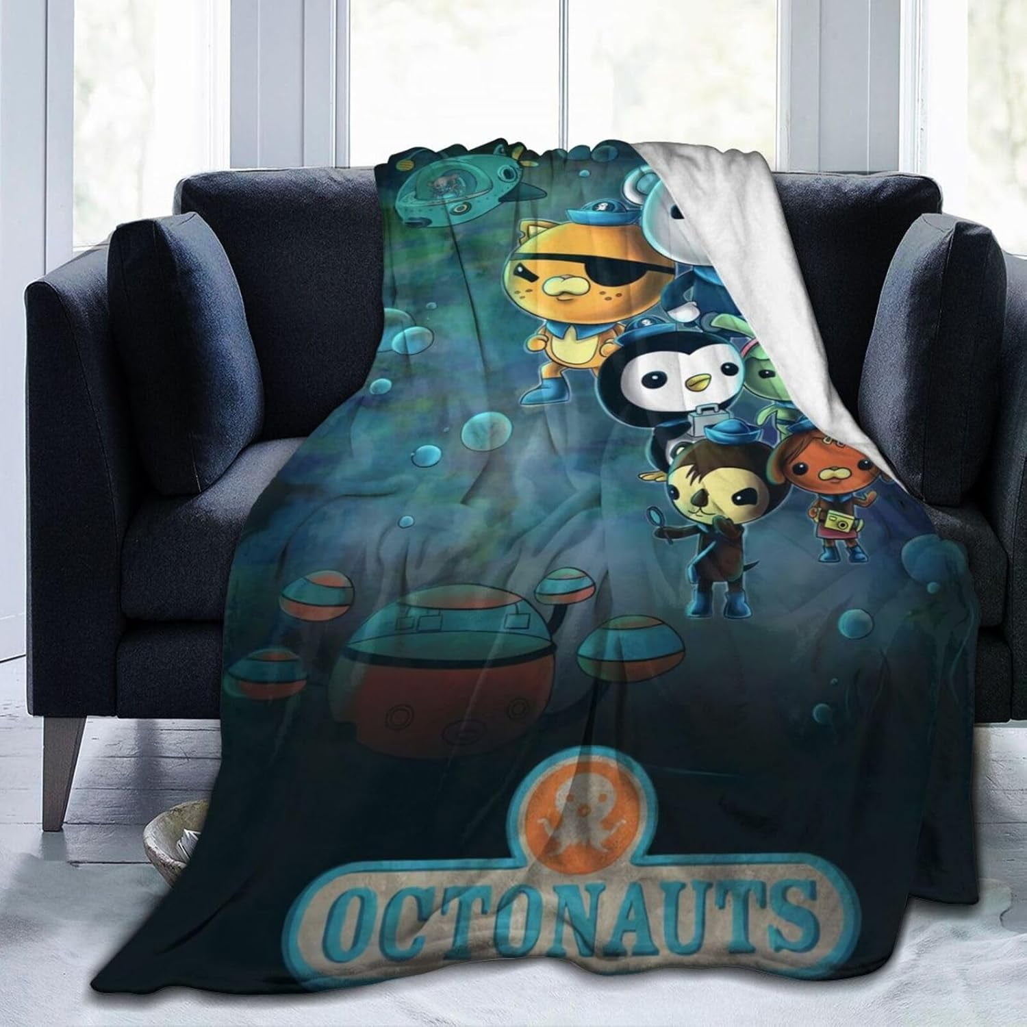 Octonauts Throw Blanket Fleece All Season Light Weight Living Room ...