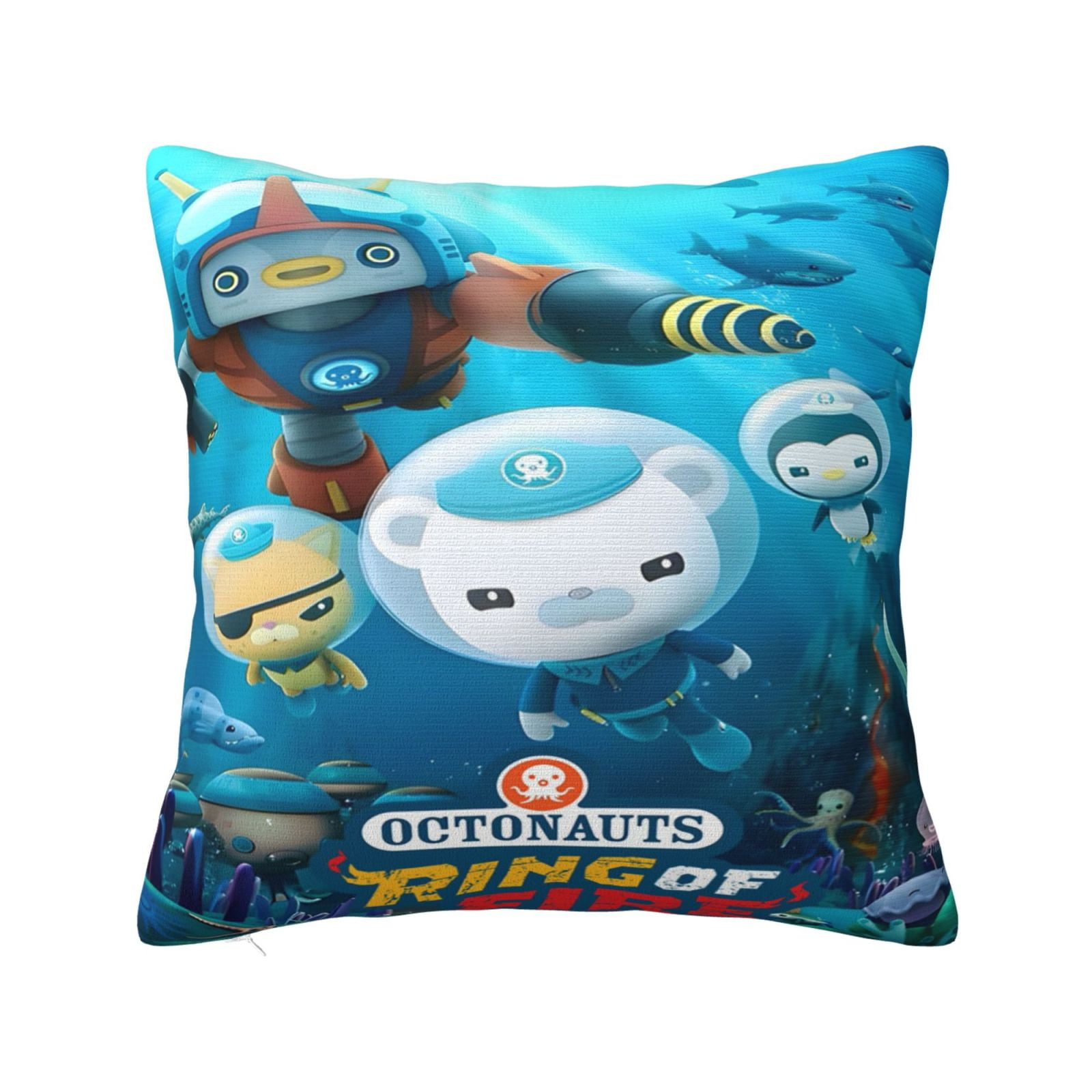 Octonauts Throw Pillow Covers 12"x12" Inch, Modern Decor Pillow Case ...