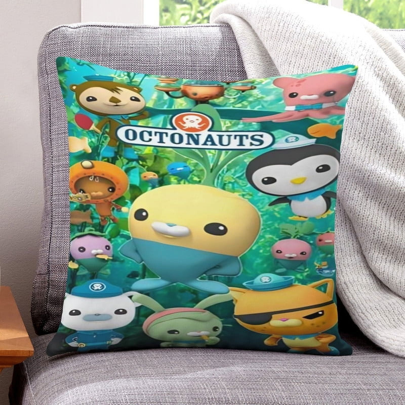 Octonauts Throw Pillowcase, adding vibrant personality and fun to your ...